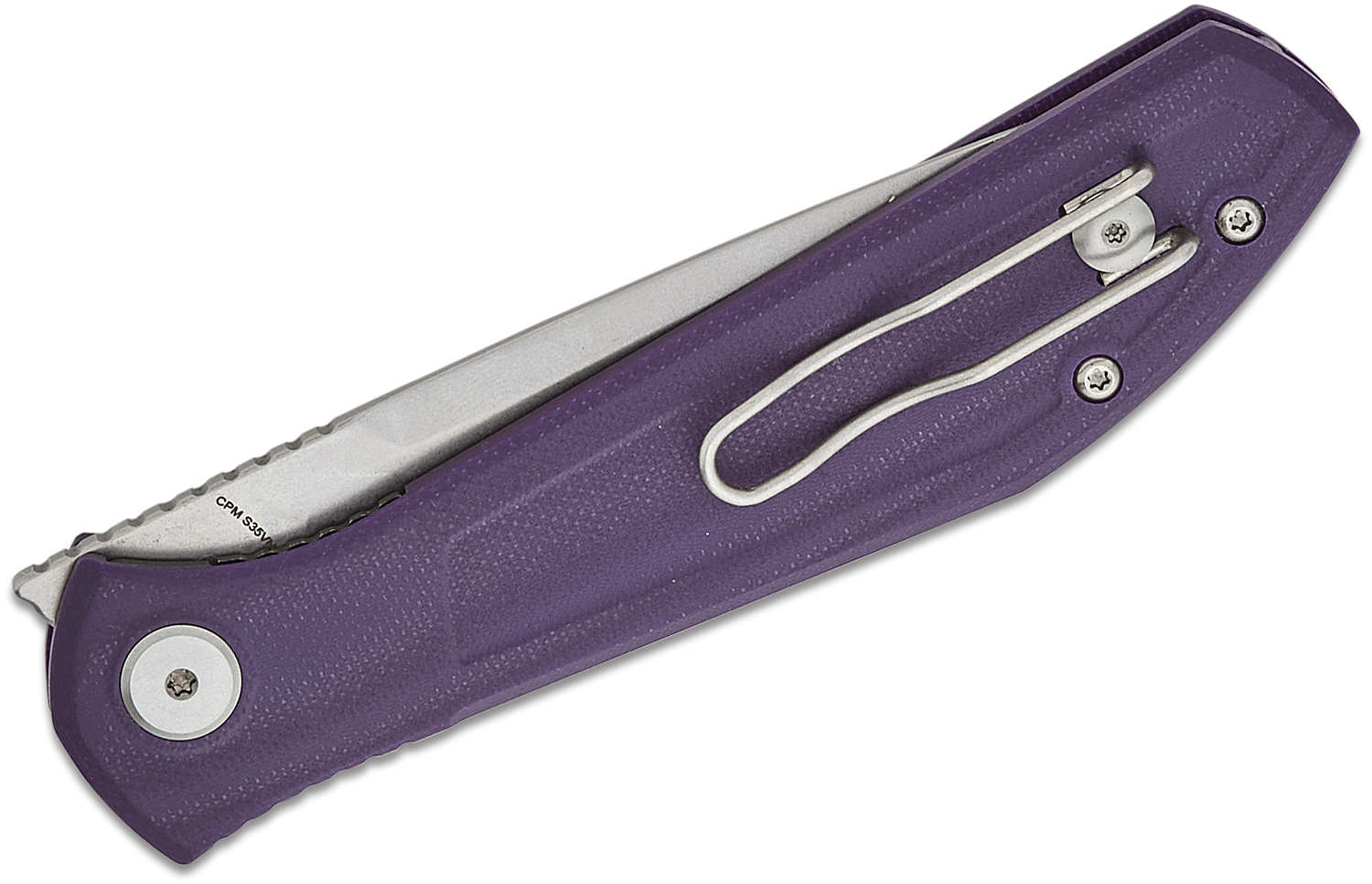 Custom Knife Factory Anton Malyshev Echo Splinter Front Flipper Knife 3 ...