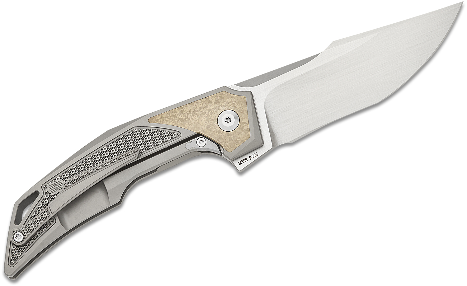 Custom Knife Factory Tashi Bharucha Justice Mini Flipper Knife 3.39 ...