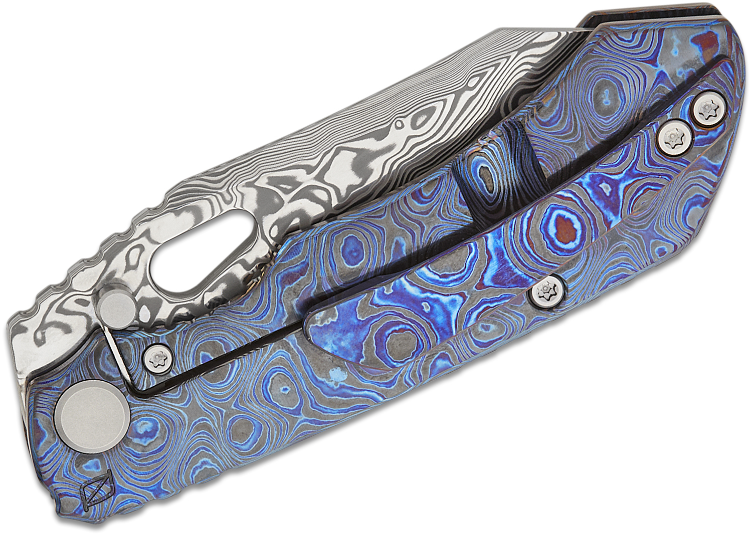 Custom Knife Factory Rotten Design Evolution 4.0 Folding Knife 3.5 ...
