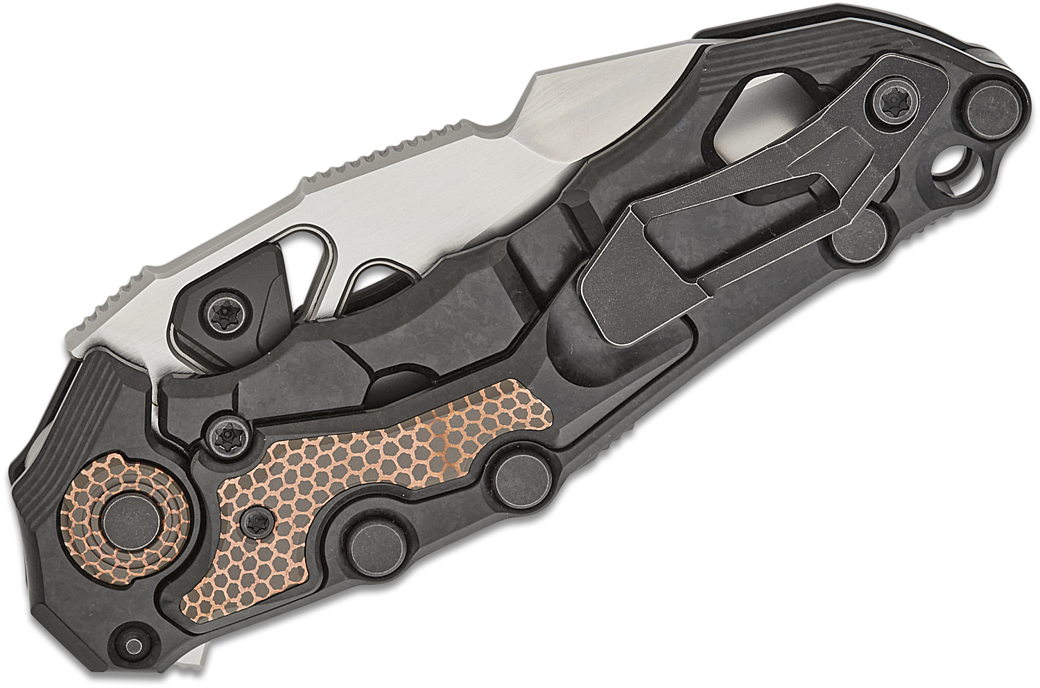 Custom Knife Factory Alexey "Ratatuy" Konygin Traktor Flipper Knife 4. ...