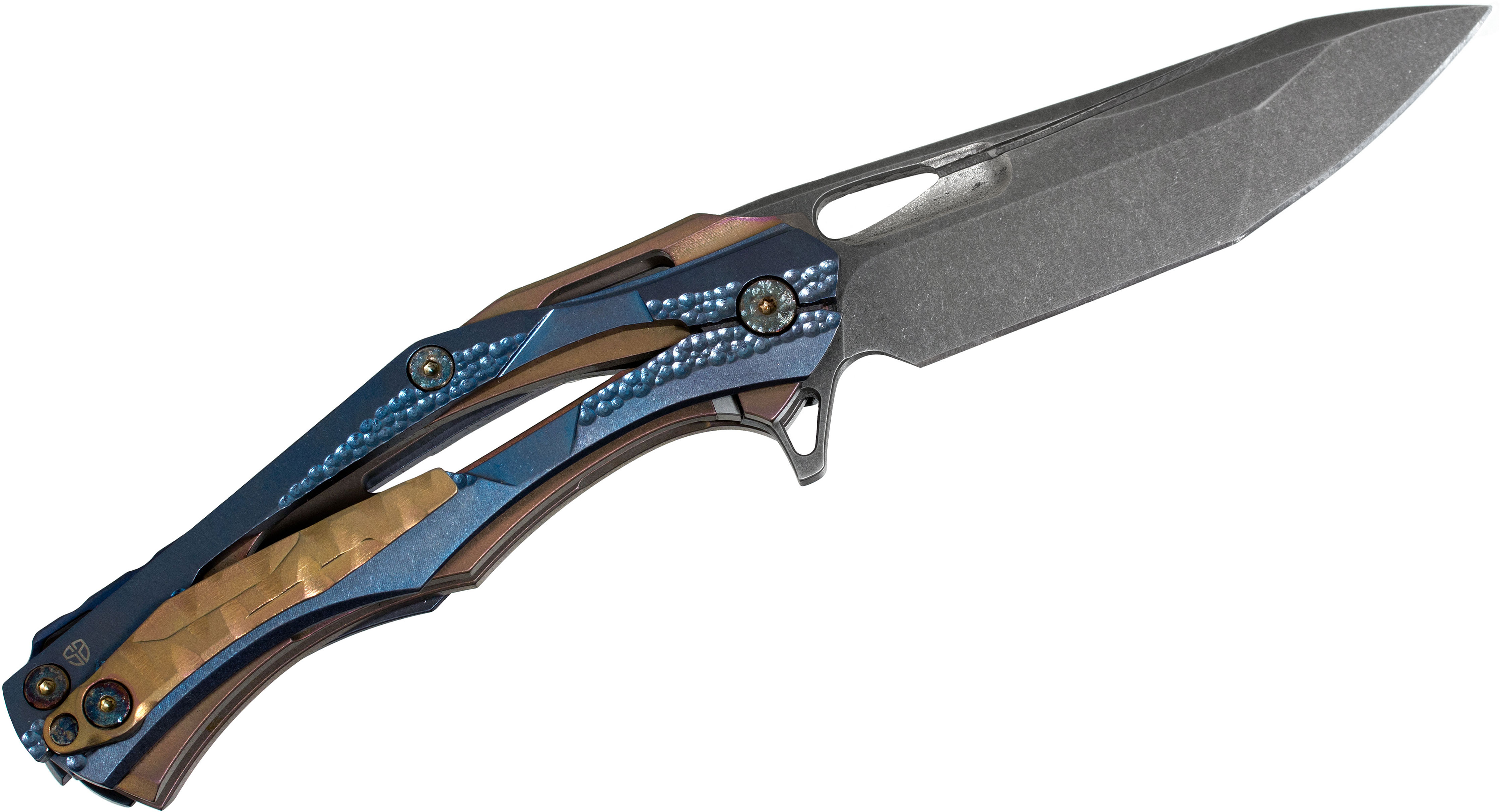 Custom Knife Factory Stas Bondarenko Customized Decepticon 1 Folding 4 ...