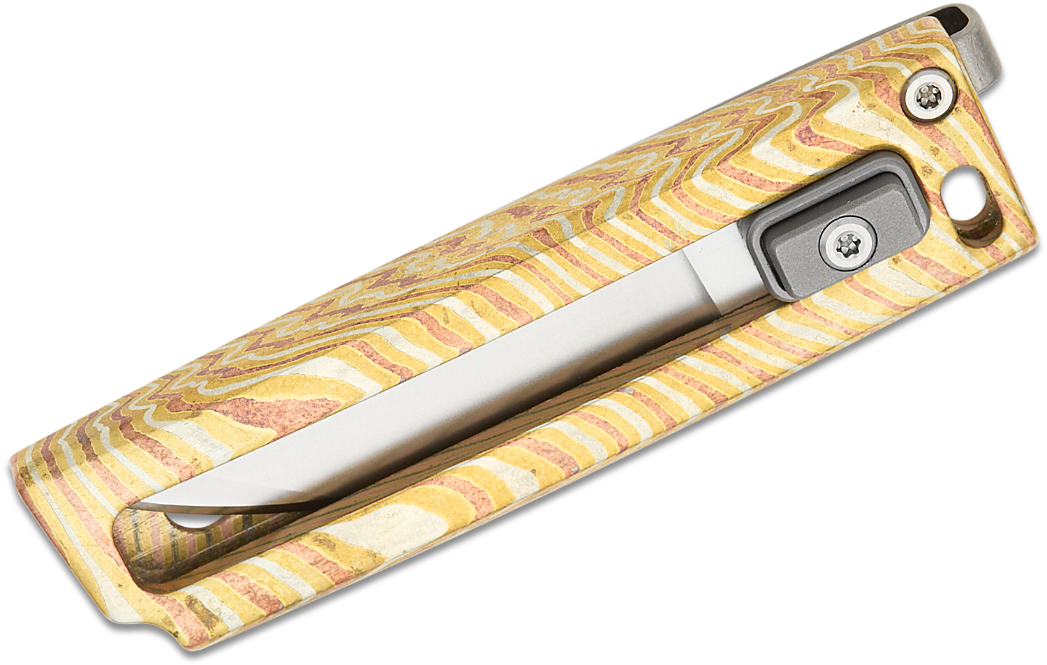 D Rocket Designs KatanaO Manual OTF Knife 1.975" M390 Satin Drop Point ...