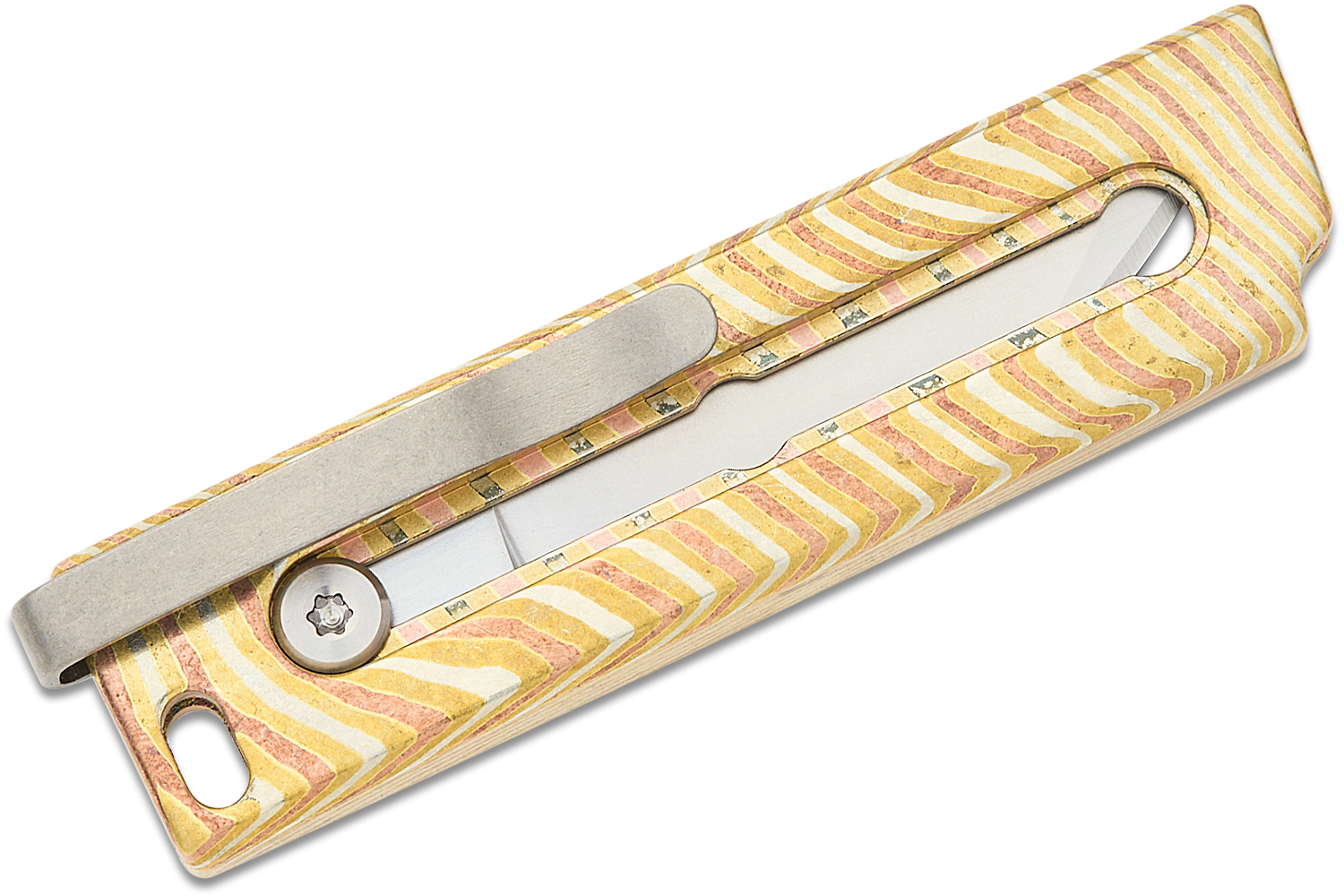 D Rocket Designs KatanaO Manual OTF Knife 1.975" M390 Satin Drop Point ...