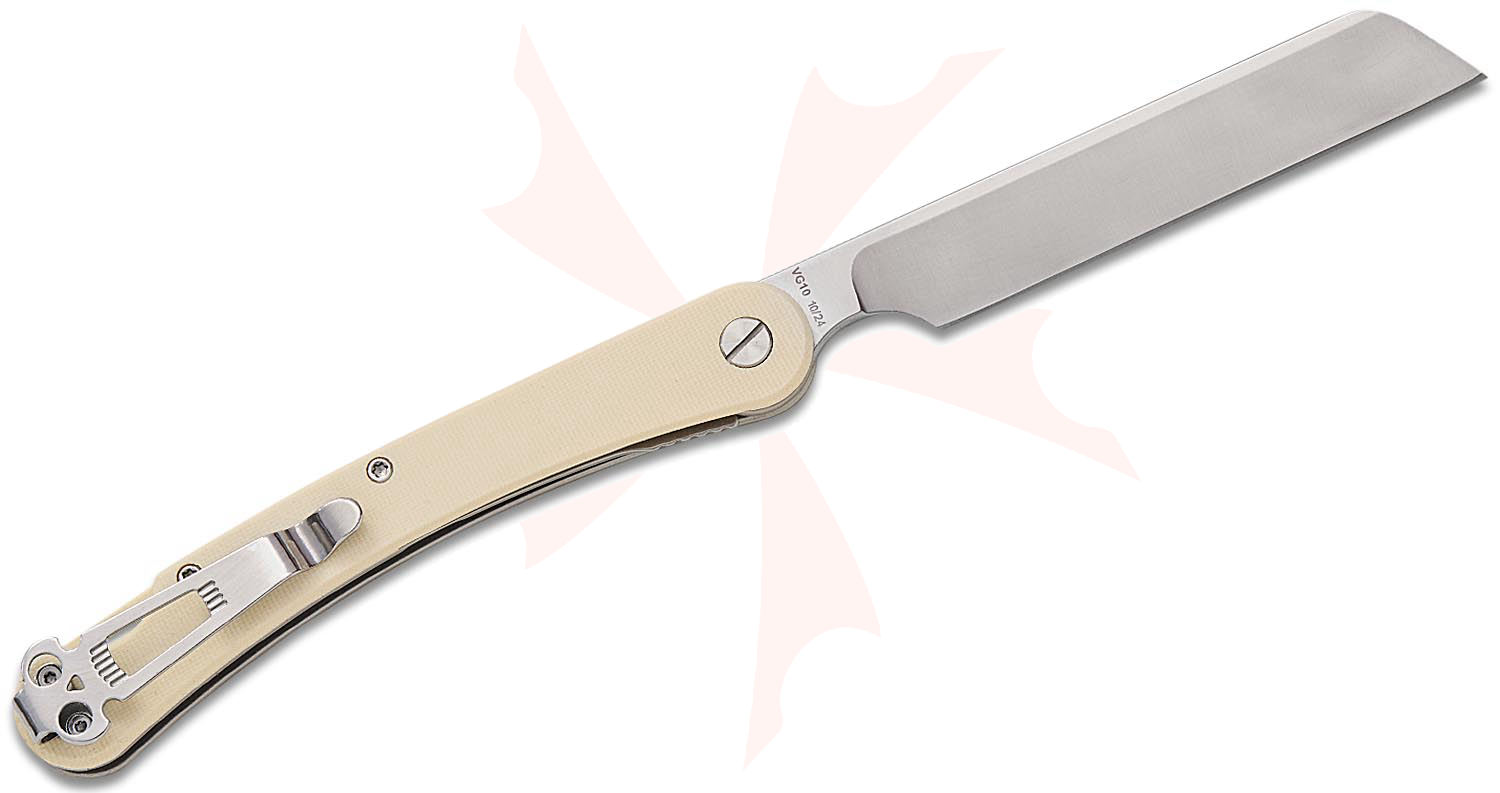 Daggerr Knives Boris Britva Front Flipper Knife 3.75" VG-10 Satin ...