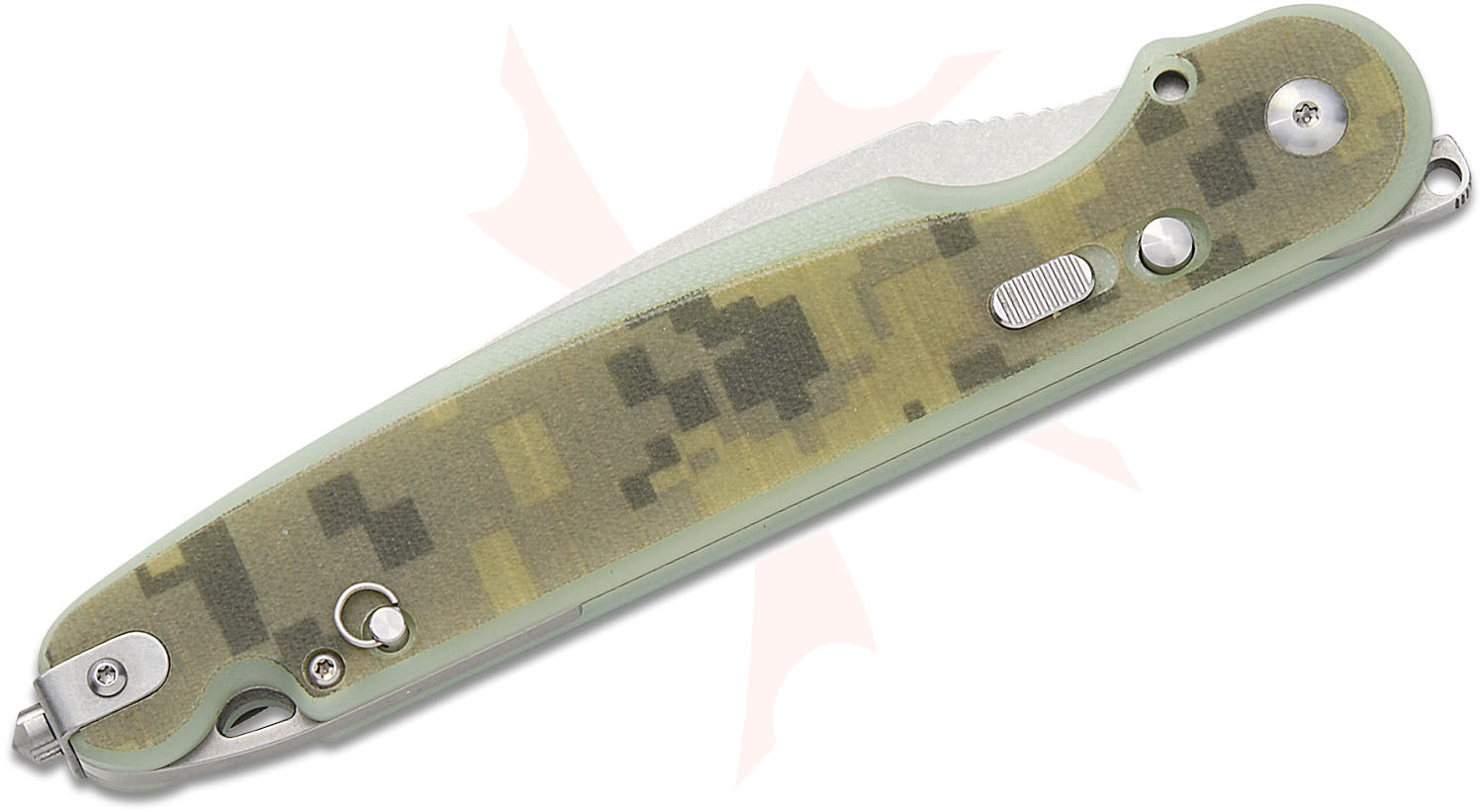 Daggerr Knives Nestor Button Lock Folding Knife 4.75" VG-10 Stonewashed ...