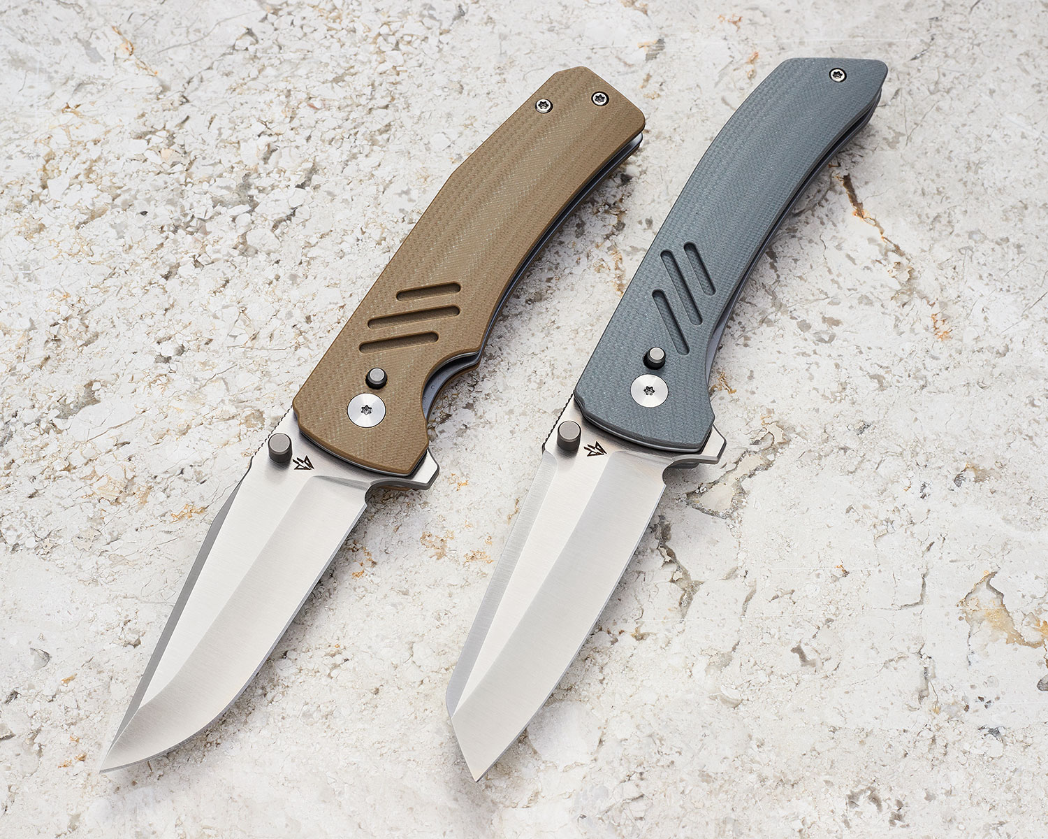 Dark Bolt Design Arcus Boltlock Flipper Knife 32 Cpm 20cv Satin