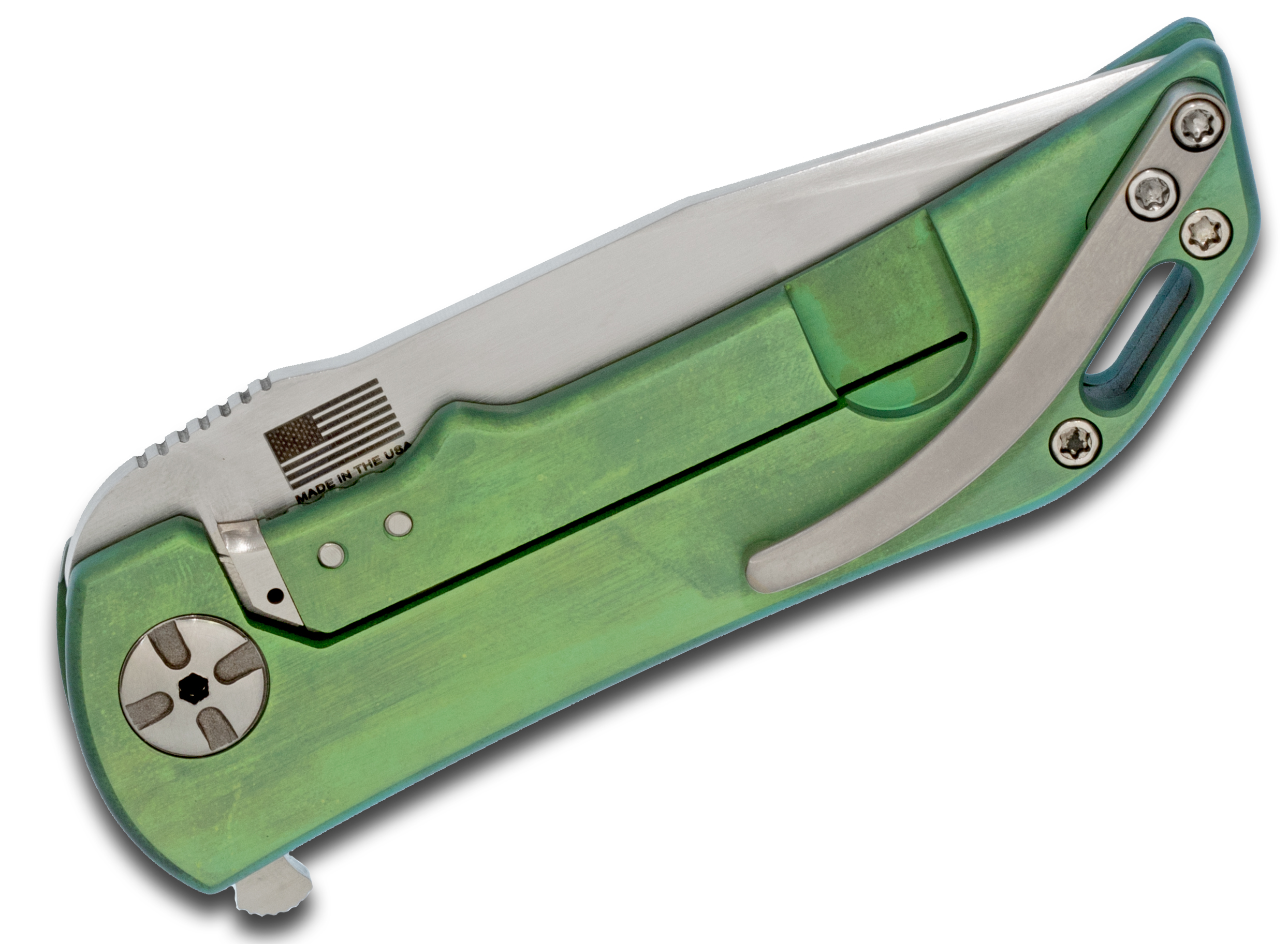 Darrel Ralph Designs Custom Dominator 35 Flipper 3.5" CPM-154 Satin ...