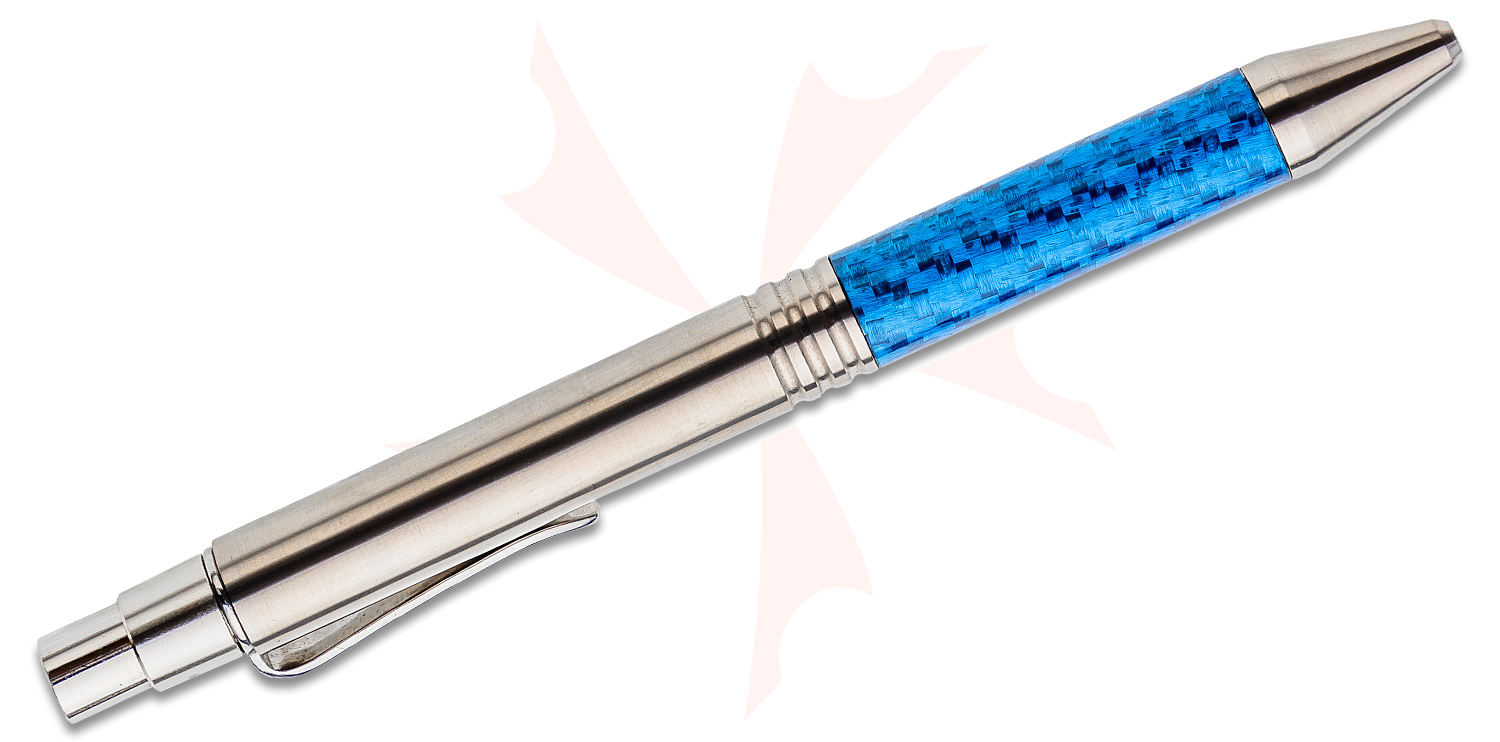 Darrel Ralph Designs Custom DDR Slim Line Titanium Go Pen, Blue Carbon ...