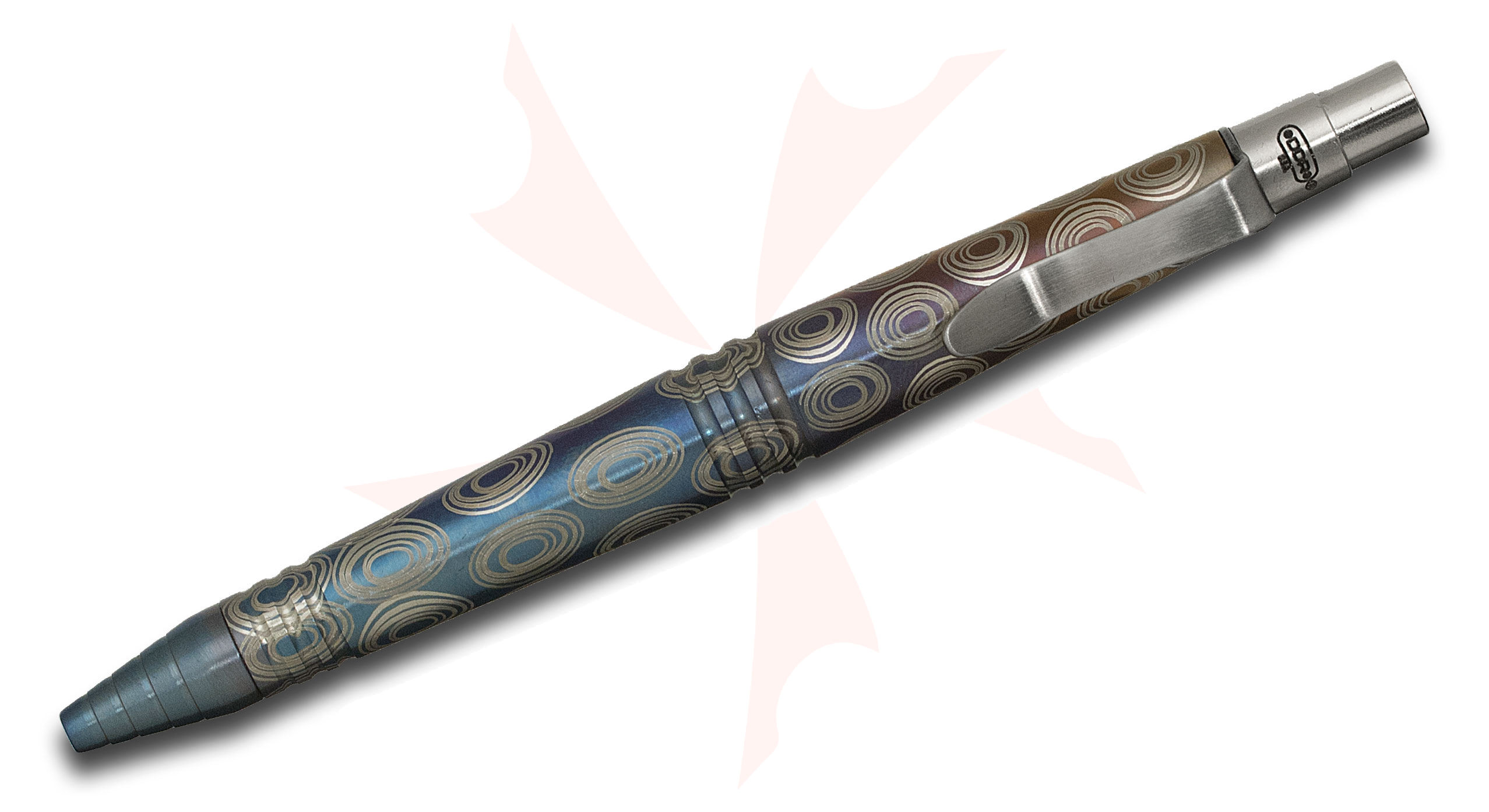 Darrel Ralph Designs Custom DDR Cannon Barrel Titanium Go Pen, Raindrop ...