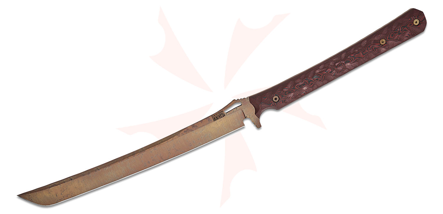 Dawson Knives Armageddon Short Sword 13" CPM-MagnaCut Arizona Copper ...