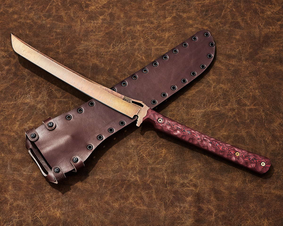Dawson Knives Armageddon Short Sword 13" CPM-MagnaCut Arizona Copper ...