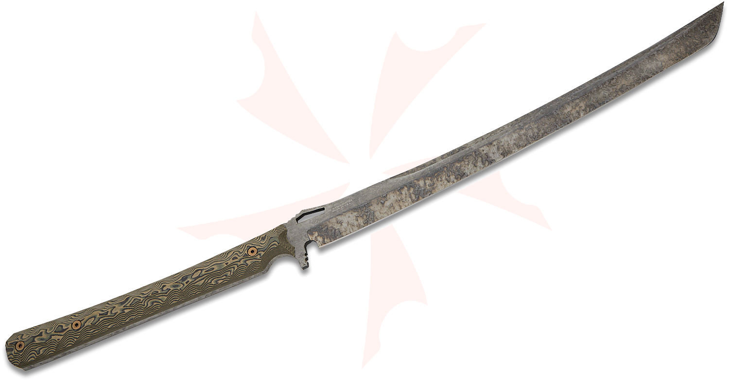 Dawson Knives Armageddon Survival Sword 16" CPM-MagnaCut Monsoon Blade ...