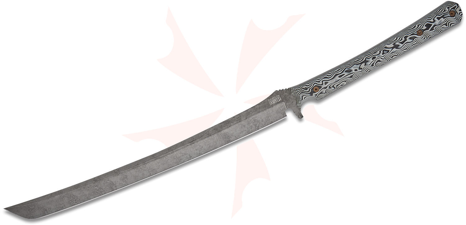 Dawson Knives Armageddon Survival Sword 16" CPM-MagnaCut Monsoon Blade ...