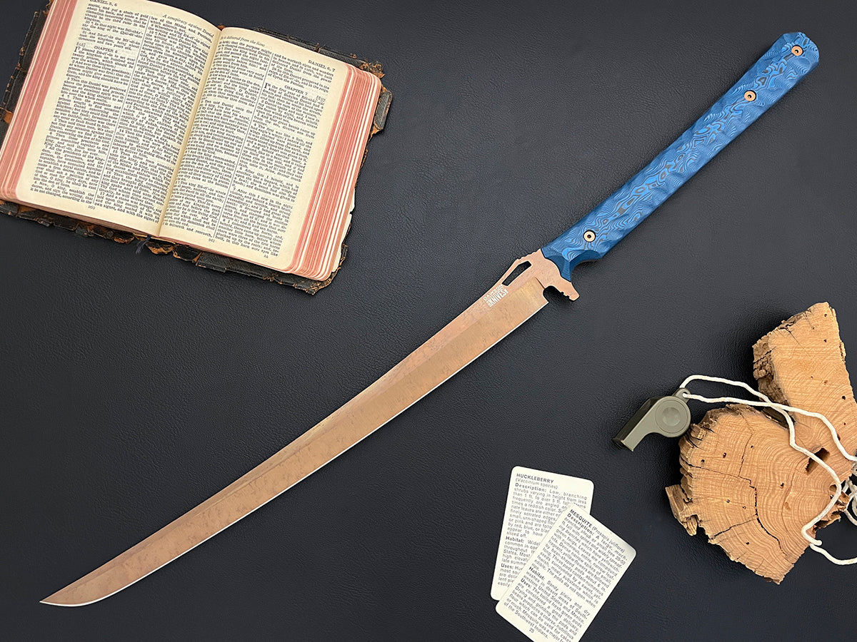 Dawson Knives Limited Release Many Waters Sword 16" CPM-MagnaCut ...