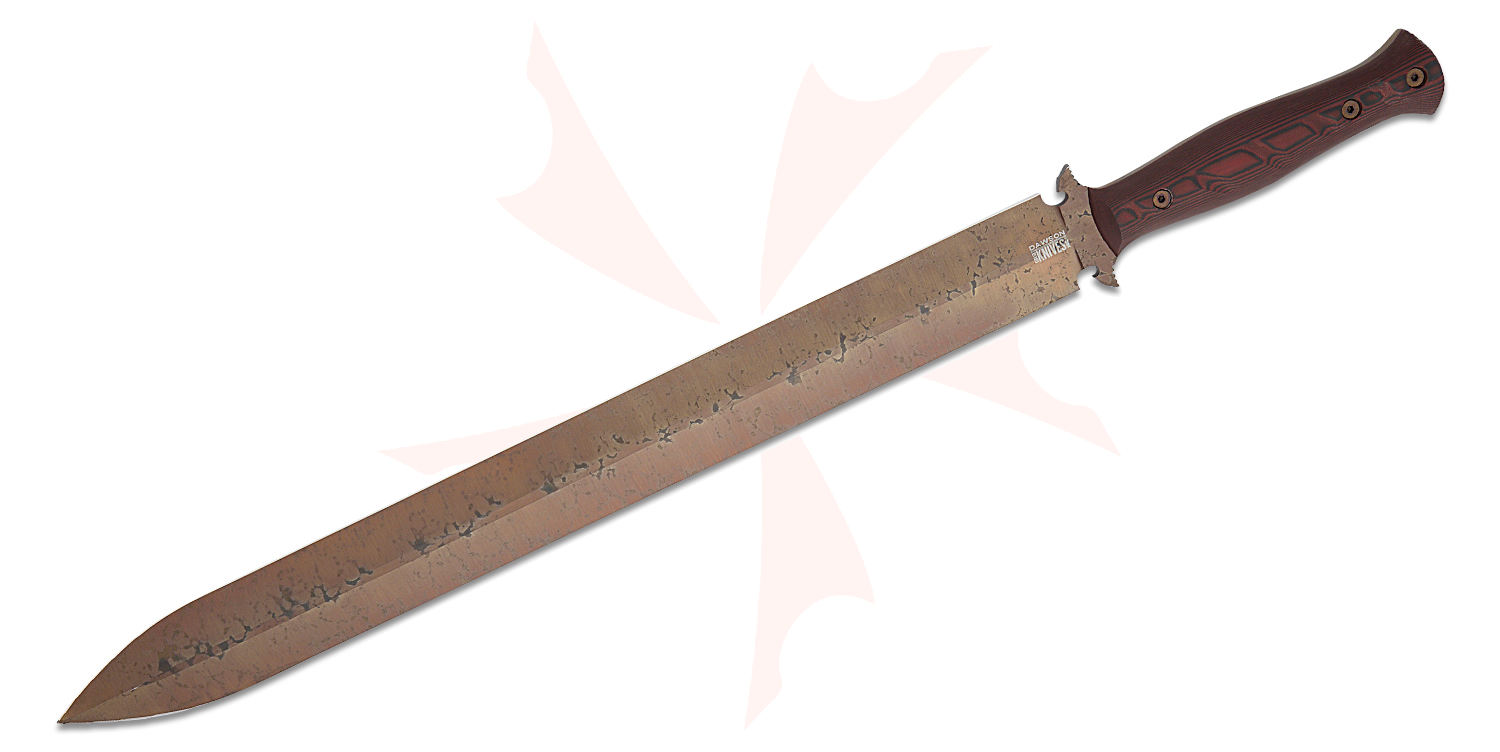 Dawson Knives Custom Praetorian Sword 19" CPM-MagnaCut Arizona Copper ...
