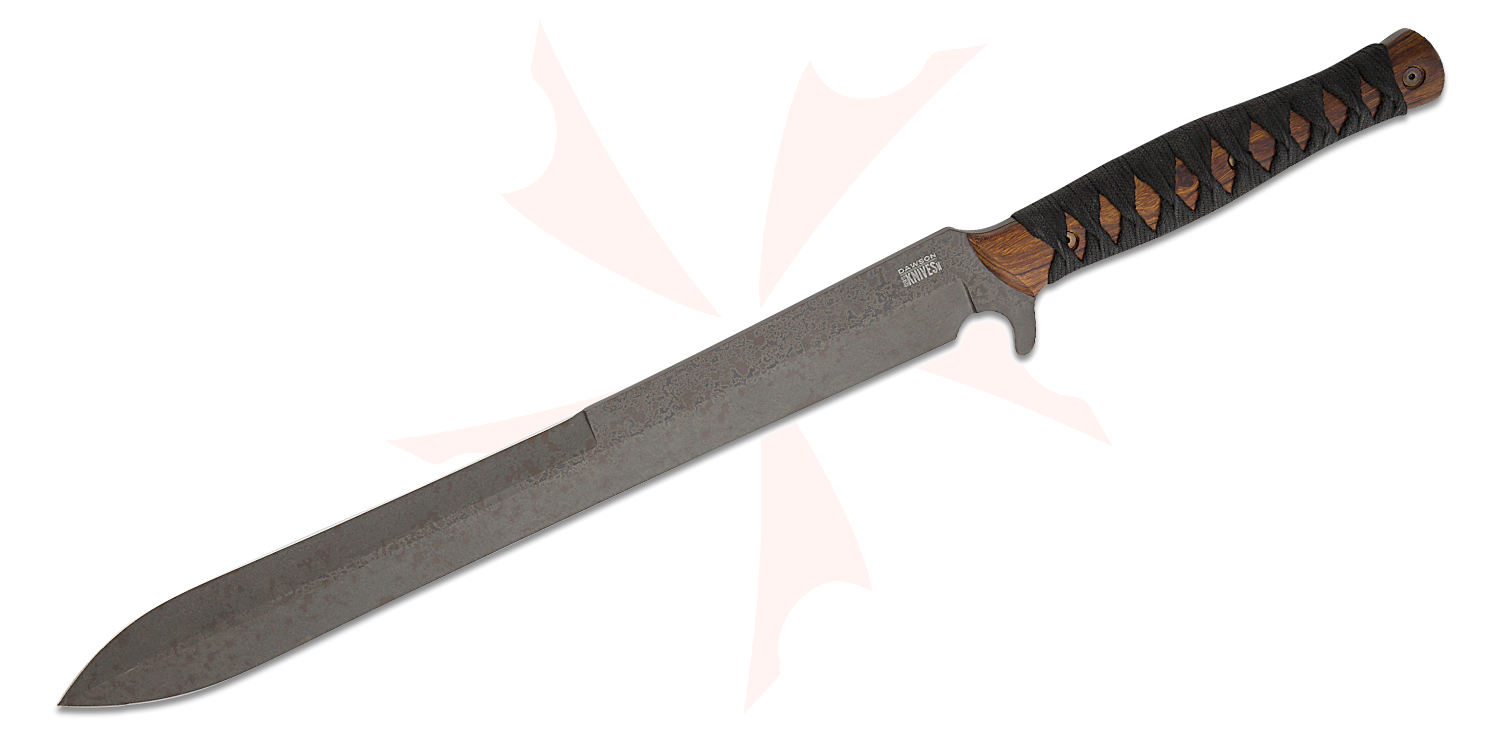 Dawson Knives Aurelius Sword 16.75" CPM-MagnaCut Scorched Earth Double ...