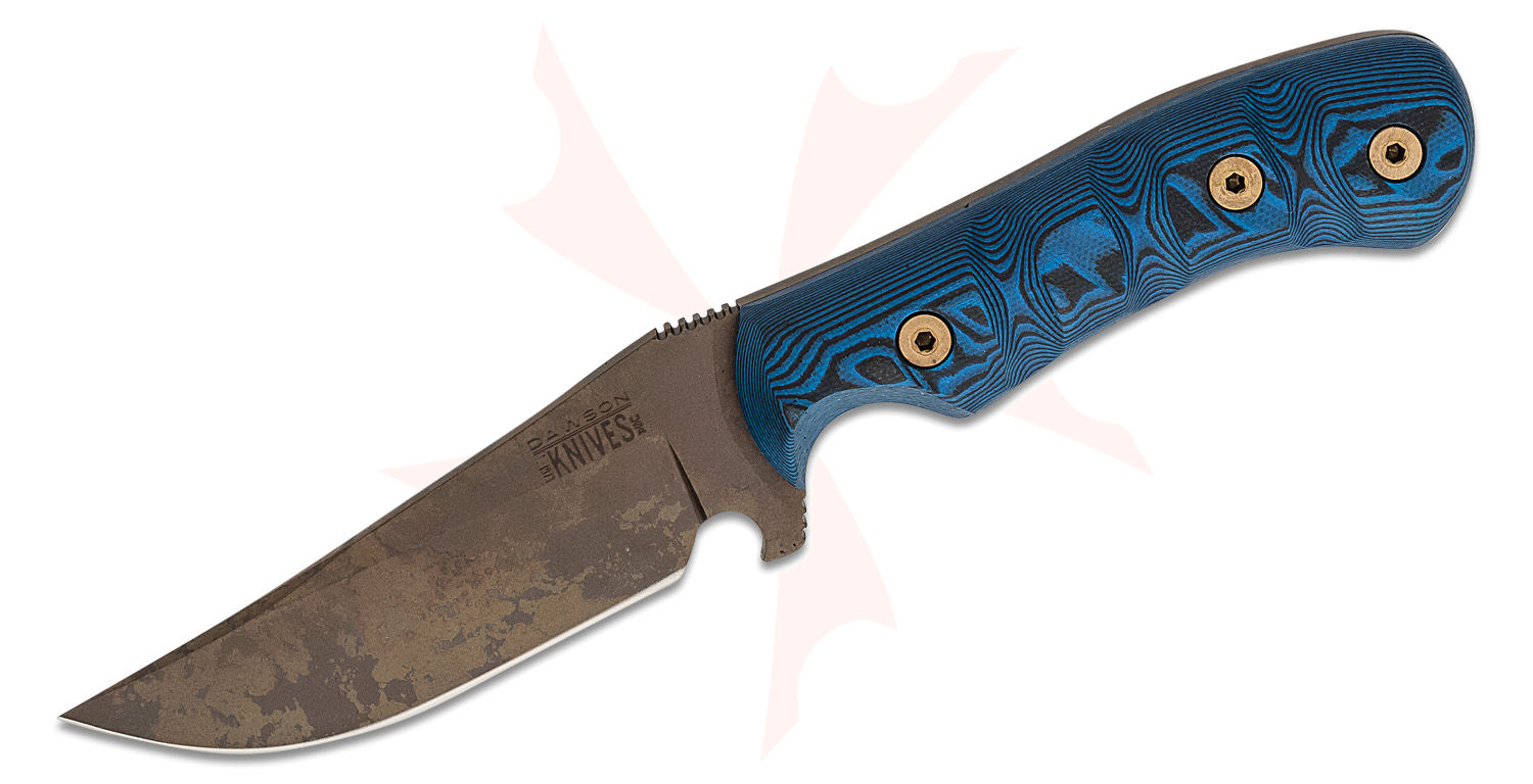 Dawson Knives Copper Canyon Fixed Blade Knife 4.25" CPM-MagnaCut ...