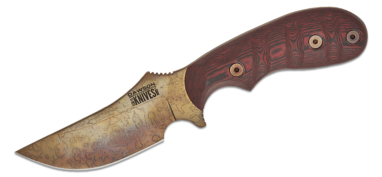 Dawson Knives Custom Forester Fixed Blade Knife 4" CPM-MagnaCut Arizona ...