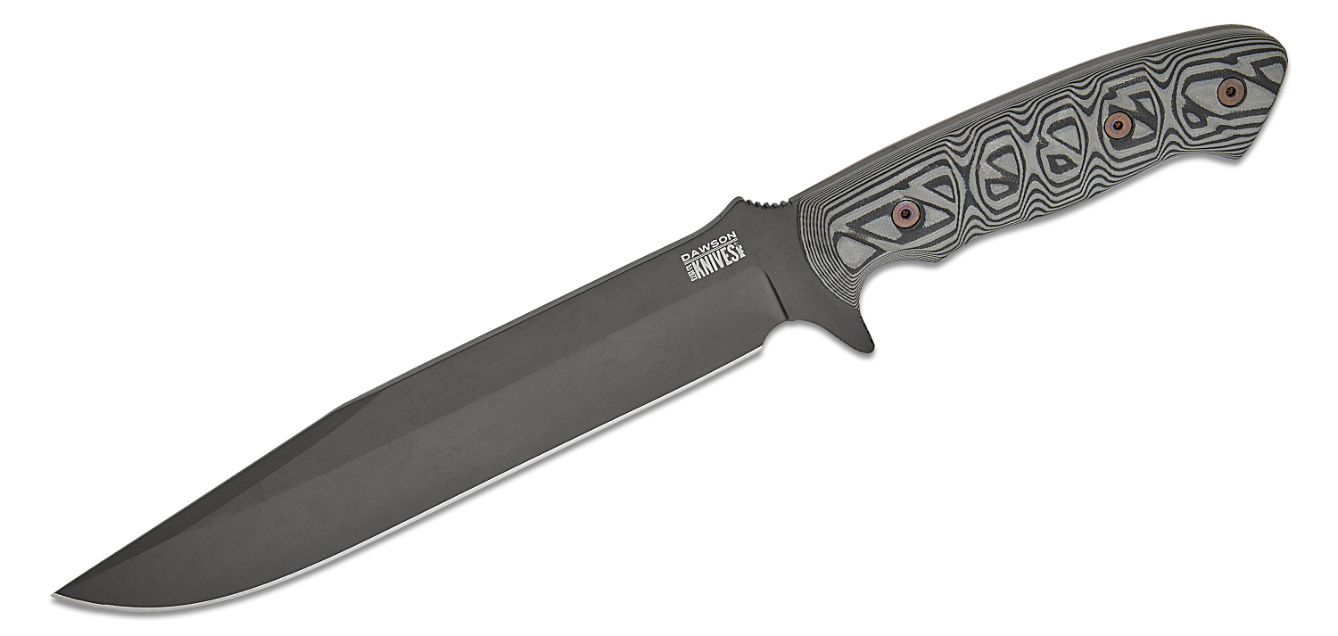 Dawson Knives Mountain Man Bowie Fixed Blade Knife 8.625" CPM-MagnaCut ...