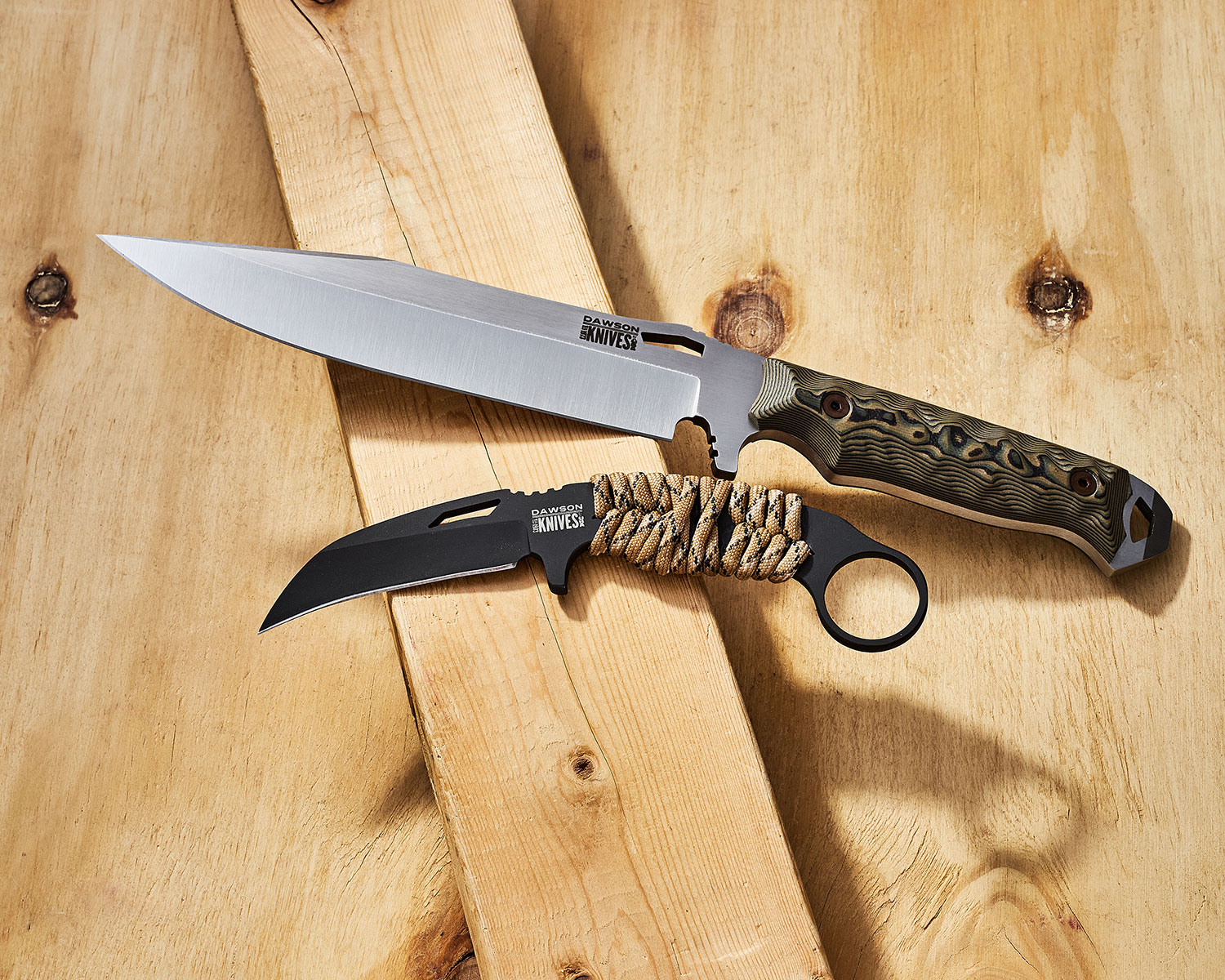 Dawson Knives Limited Release Marauder XL Fixed Blade Knife 7.25" CPM ...