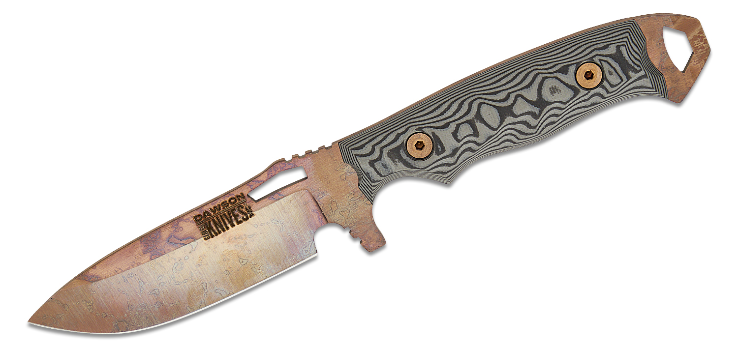 Dawson Knives Limited Release Nomad Fixed Blade Knife 3.75" CPM ...