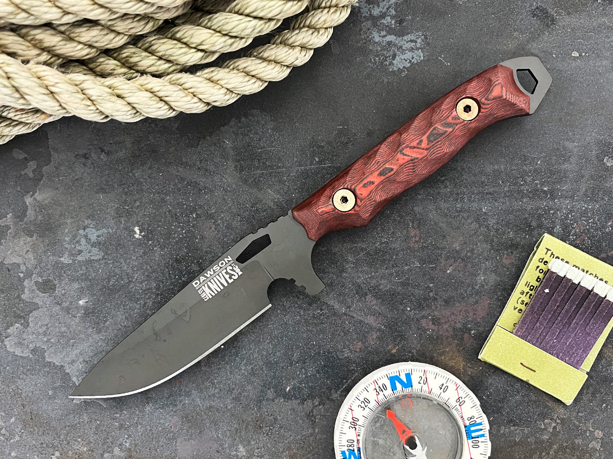 Dawson Knives Outcast Fixed Blade Knife 3.125" CPM-MagnaCut Apocalypse ...