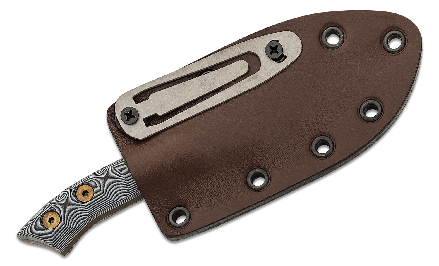 Dawson Knives Snakebite Fixed Blade Knife 3" CPM-MagnaCut Scorched ...