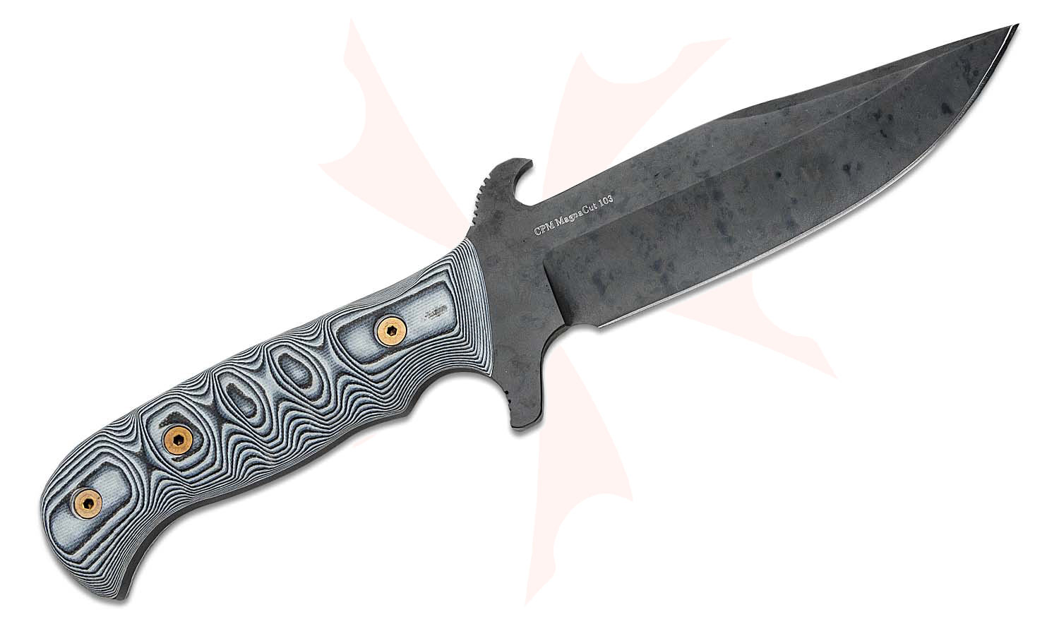 Dawson Knives Custom Bodyguard Fixed Blade Knife 6.25" CPM-MagnaCut ...