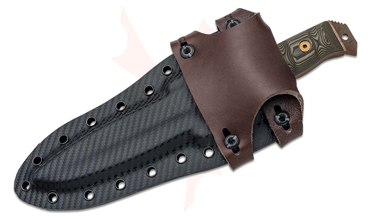 Dawson Knives Chief Fixed Blade Knife 5.25" CPM-MagnaCut Arizona Copper ...