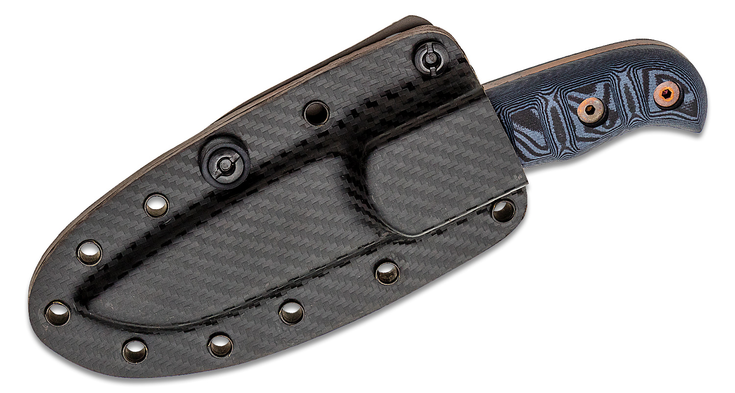 Dawson Knives Custom Deep Notch Fixed Blade Knife 3.375" CPM-3V Arizona ...