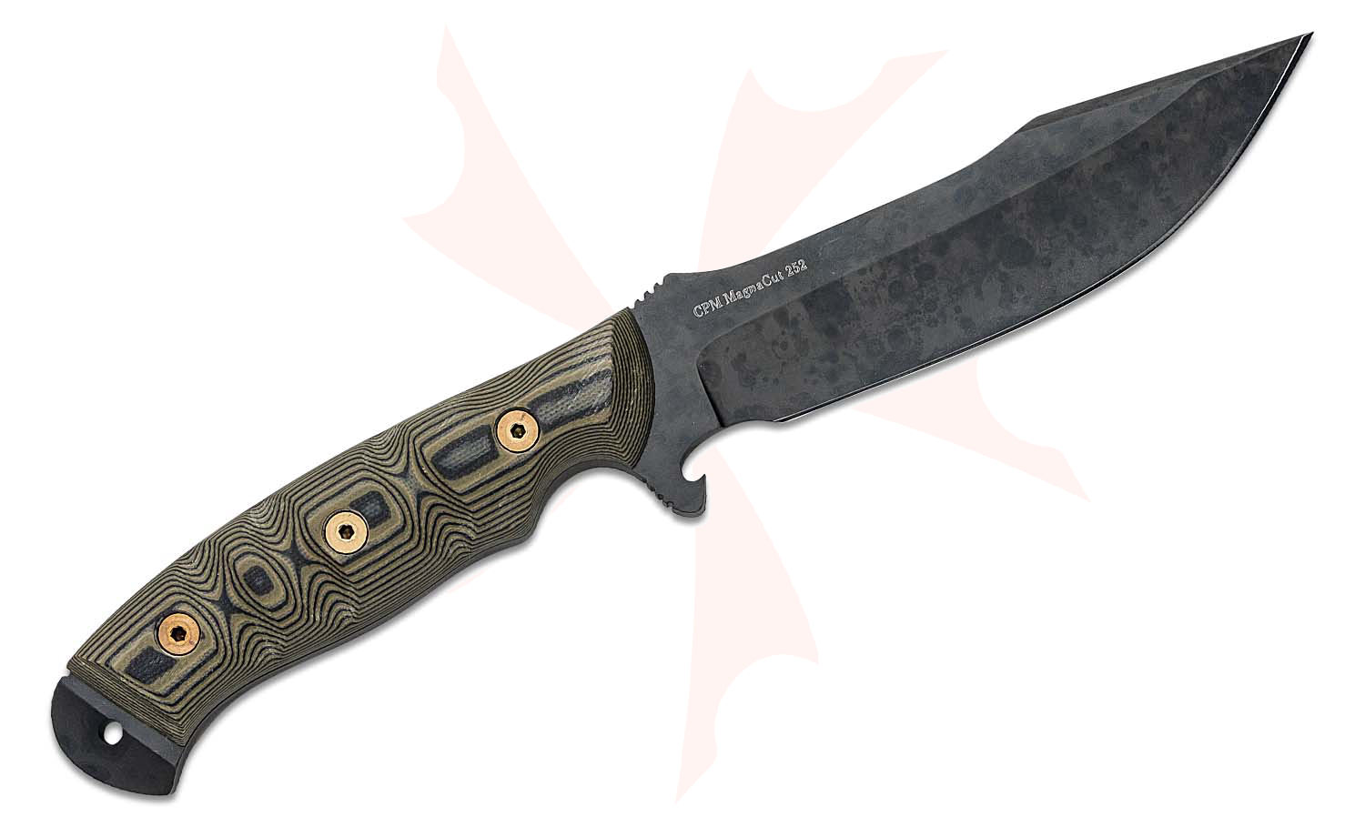 Dawson Knives Explorer Elite Fixed Blade Knife 5.5" CPM-MagnaCut ...