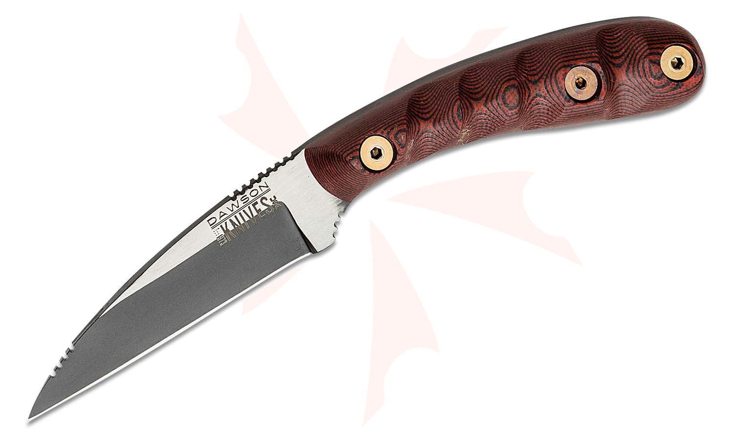 Dawson Knives Fisherman Fixed Blade Knife 3.25" CPM-MagnaCut Specter ...
