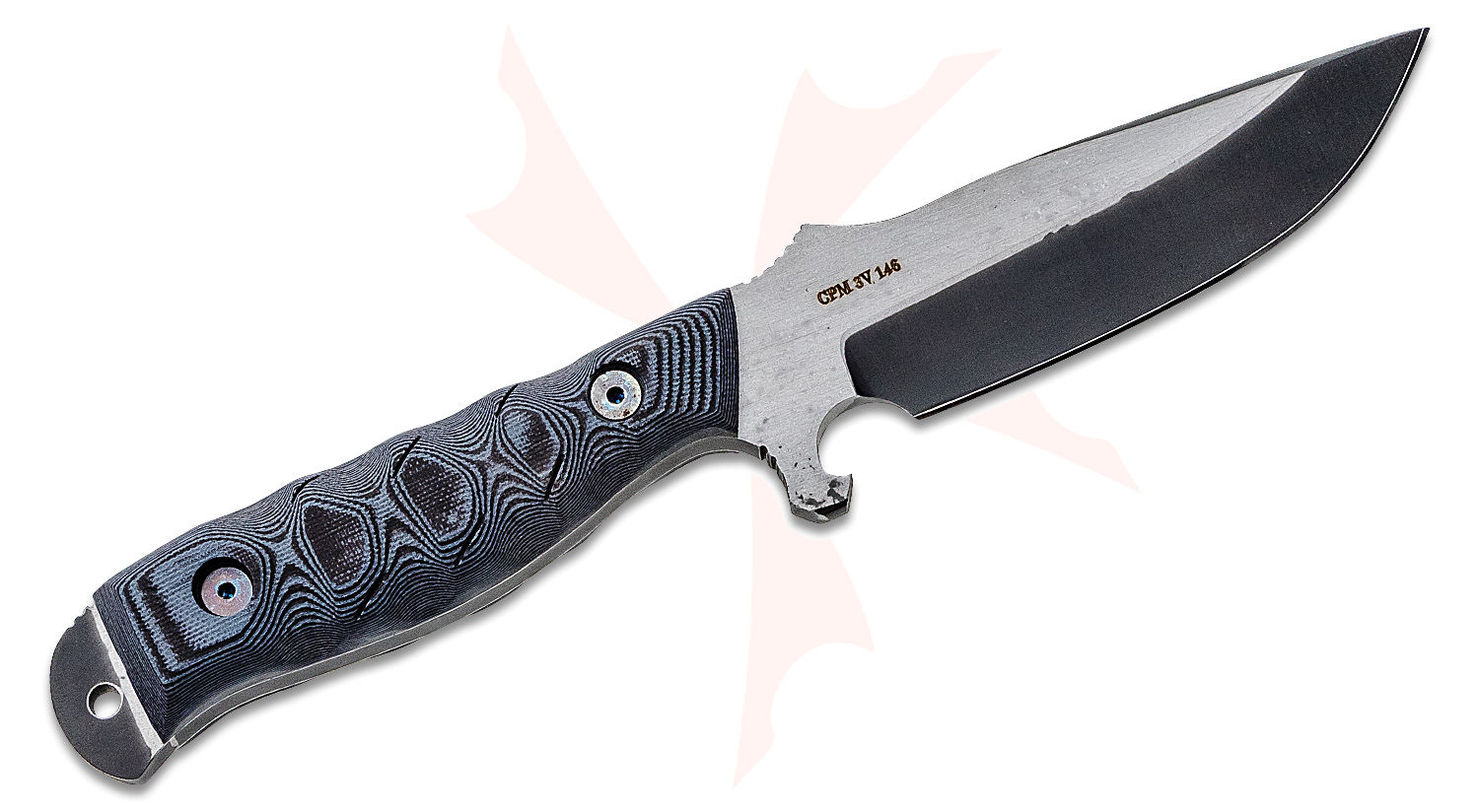 Dawson Knives Custom Pathfinder Fixed Blade Knife 4.5" CPM-3V Specter ...