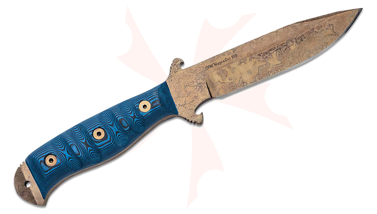 Dawson Knives Raider 5 Fixed Blade Knife 5.5" CPM-MagnaCut Arizona ...