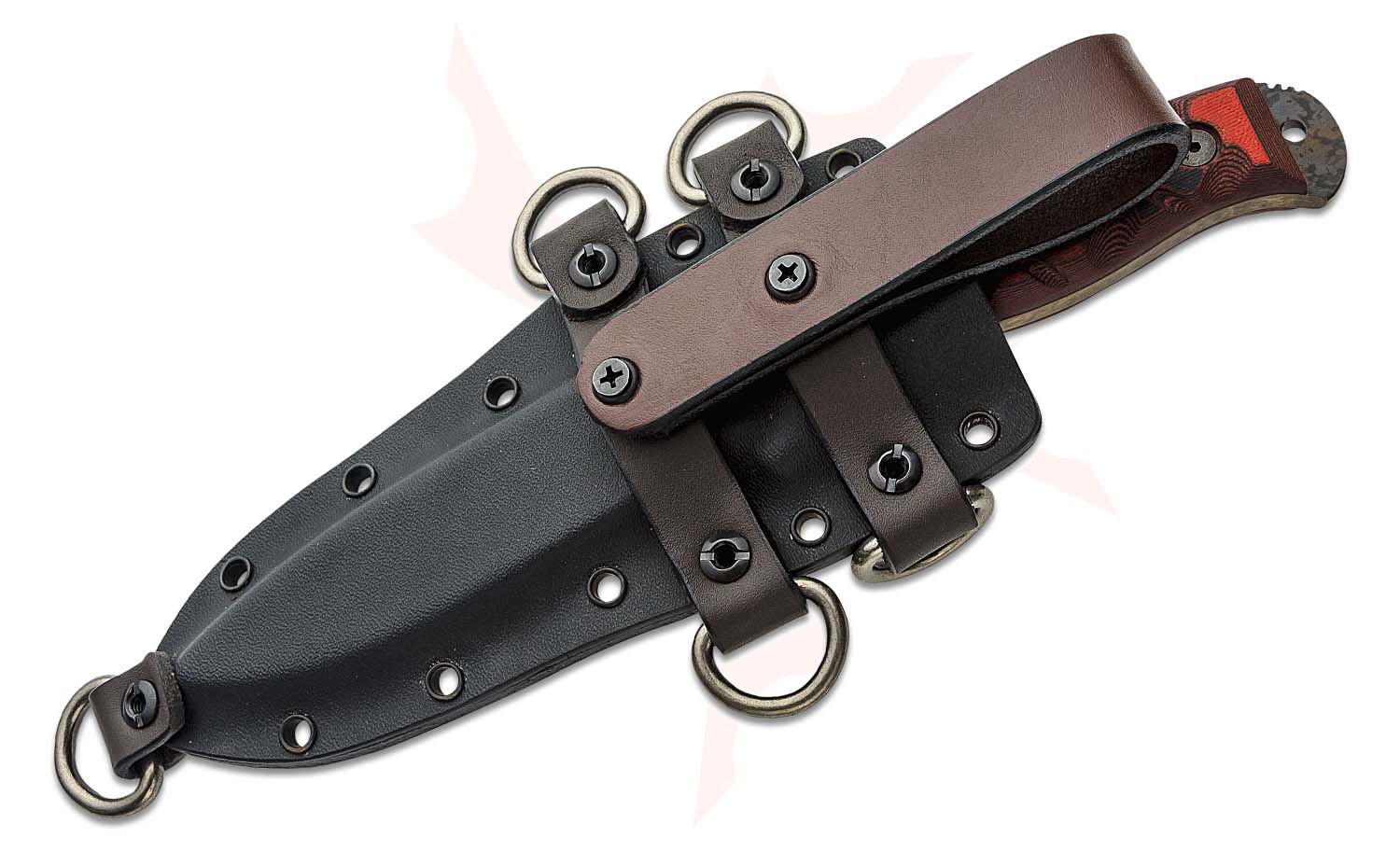 Dawson Knives Raider 5 Fixed Blade Knife 5.5" CPM-3V Arizona Copper ...