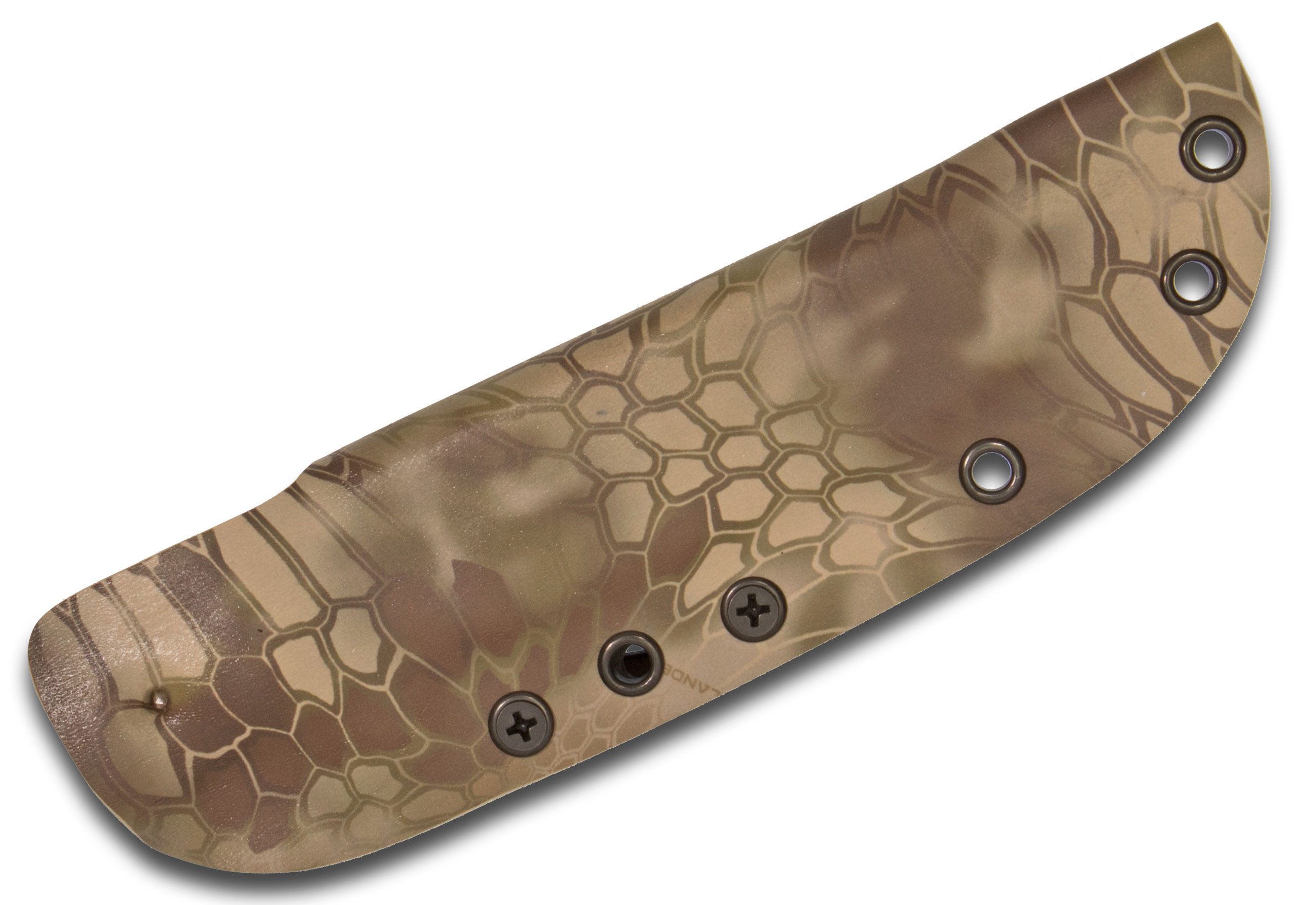 Dawson Knives Custom Raider 5 Fixed 5" 80CrV2 Hamon Blade, Tan Micarta ...