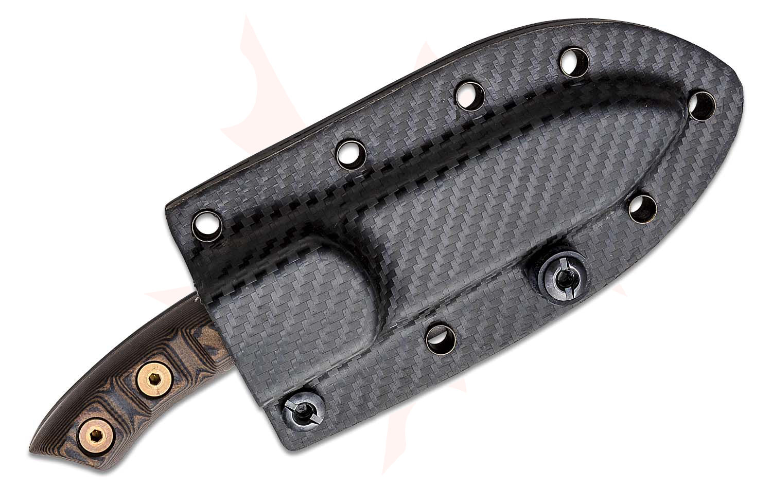 Dawson Knives Snakebite Fixed Blade Knife 3" CPM-3V Specter Finish ...
