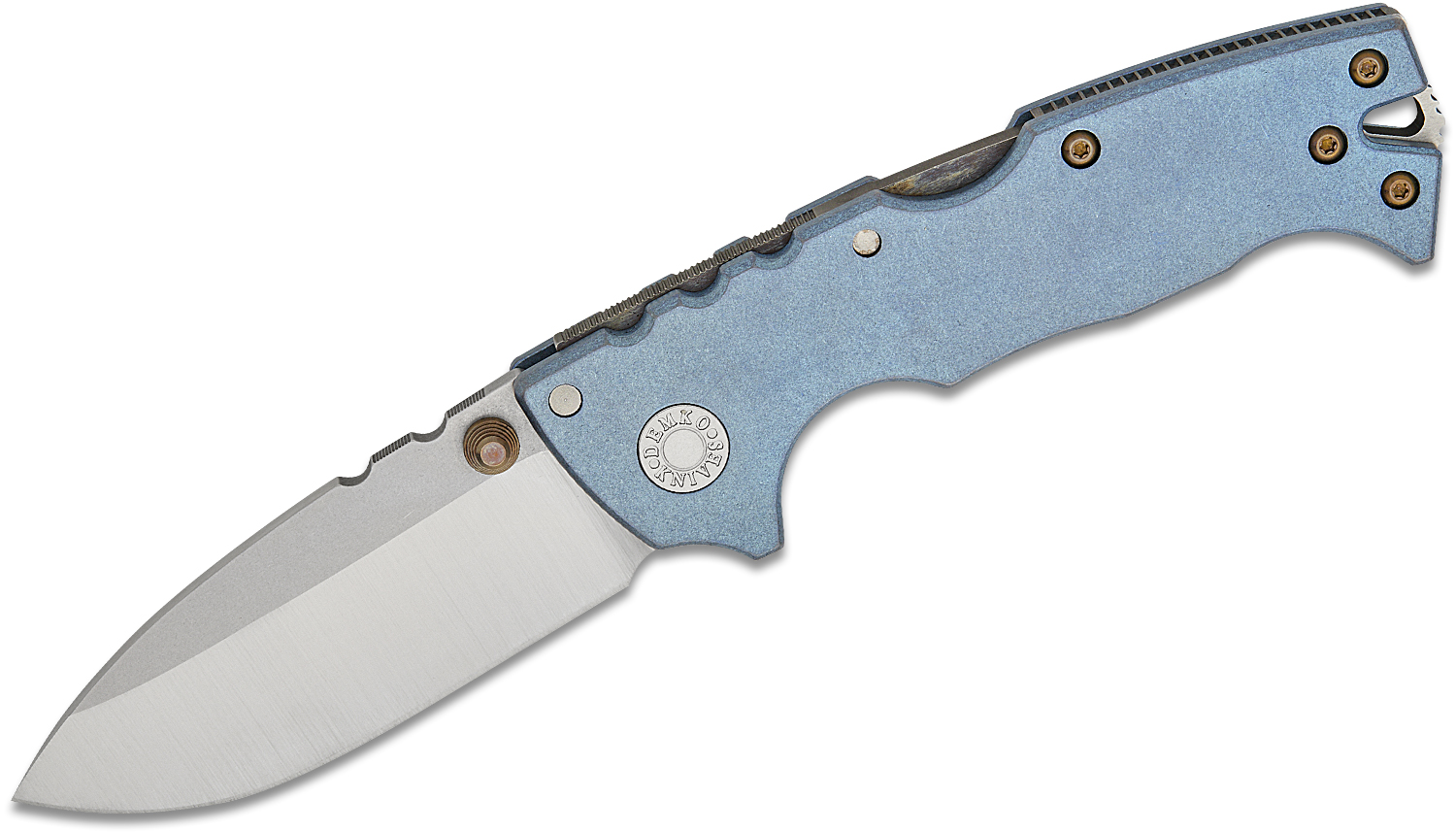 Andrew Demko Custom AD10 Folding Knife 3.5" CPM-MagnaCut Hand Ground ...