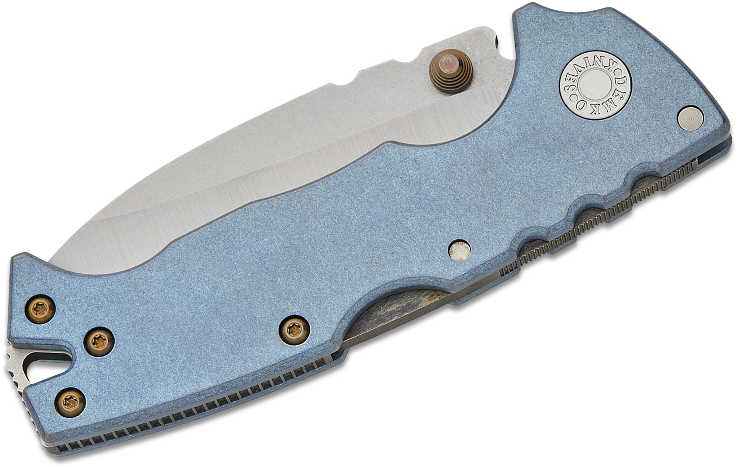 Andrew Demko Custom AD10 Folding Knife 3.5" CPM-MagnaCut Hand Ground ...