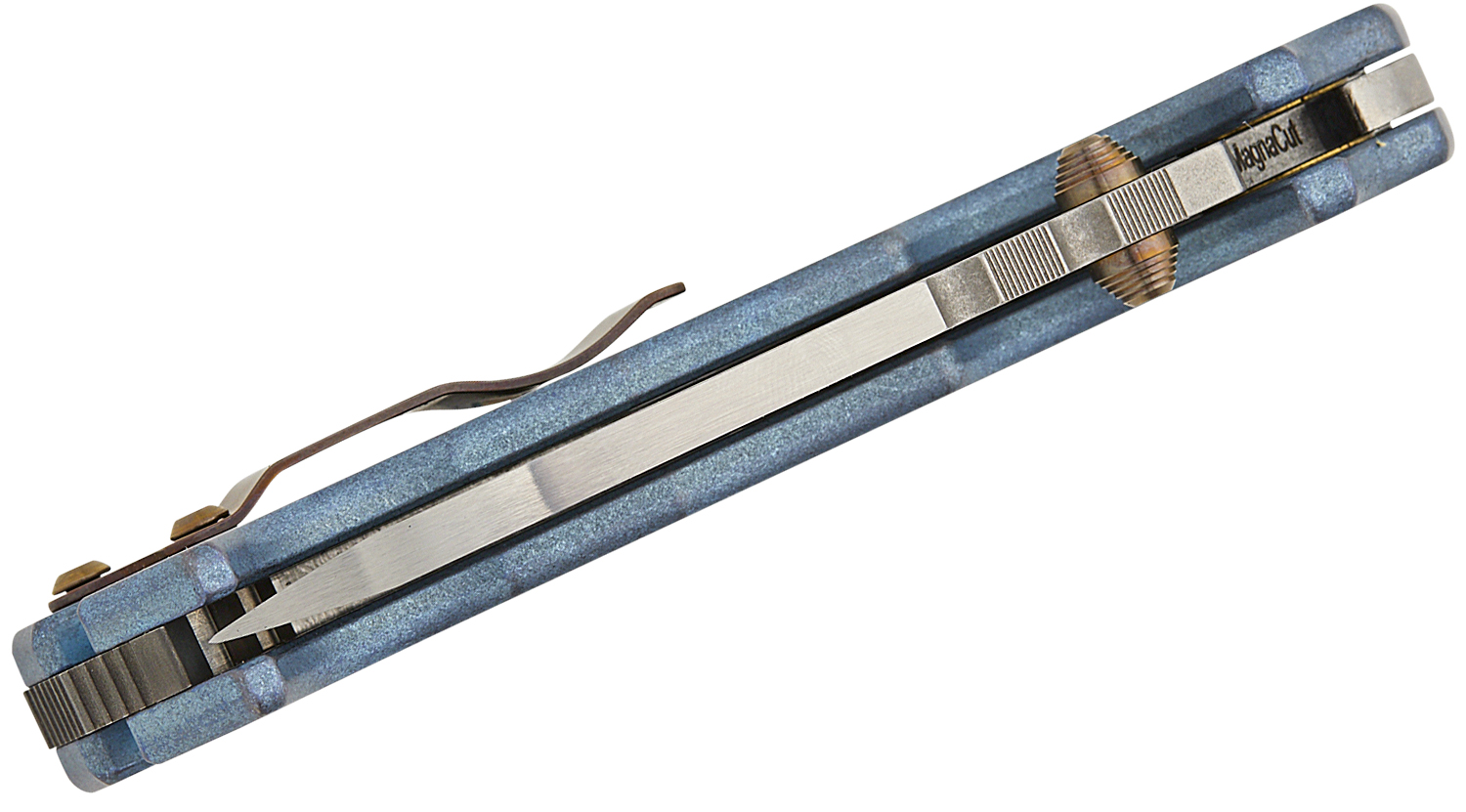 Andrew Demko Custom AD10 Folding Knife 3.5" CPM-MagnaCut Hand Ground ...