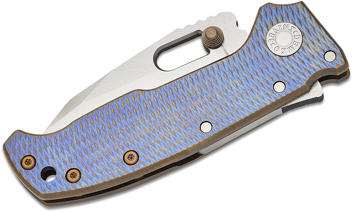 Andrew Demko Custom AD20 Compact Shark Lock Folding Knife 3.25" CPM ...