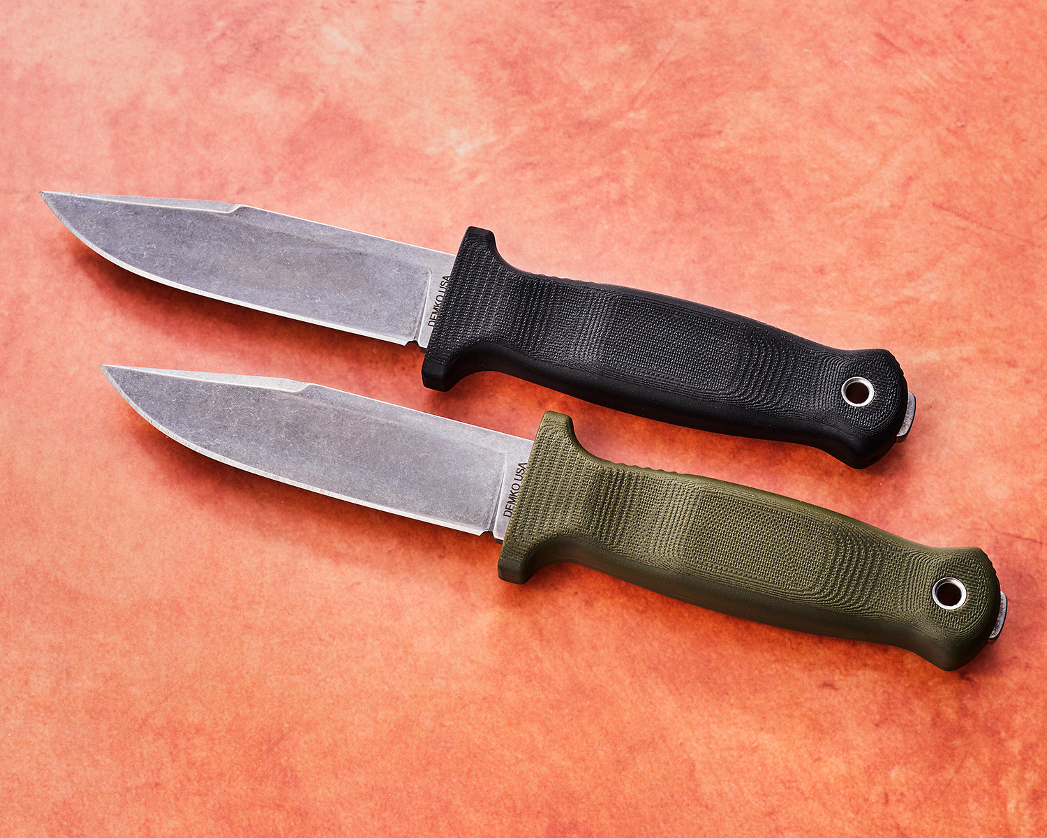 Demko Knives Armiger 4 Fixed Blade Knife 4.25" CPM-MagnaCut American ...