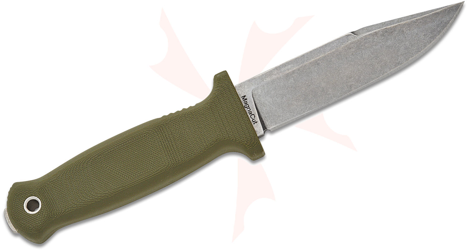 Demko Knives Armiger 4 Fixed Blade Knife 4.25" CPM-MagnaCut American ...