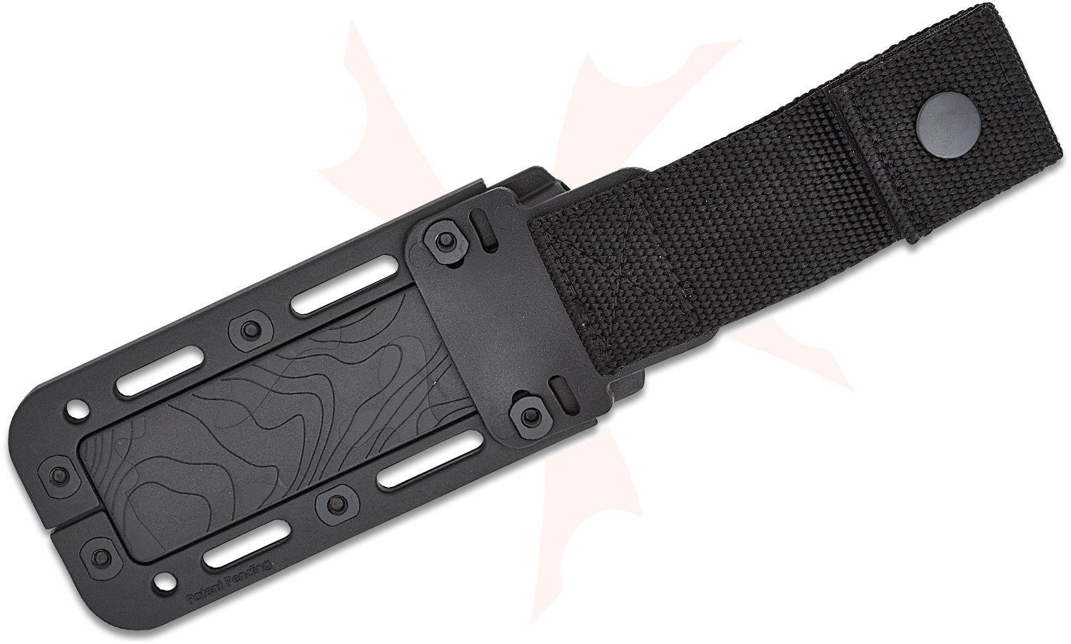 Demko Knives Armiger 4 Fixed Blade Knife 4.25" 80CrV2 Black Powder ...