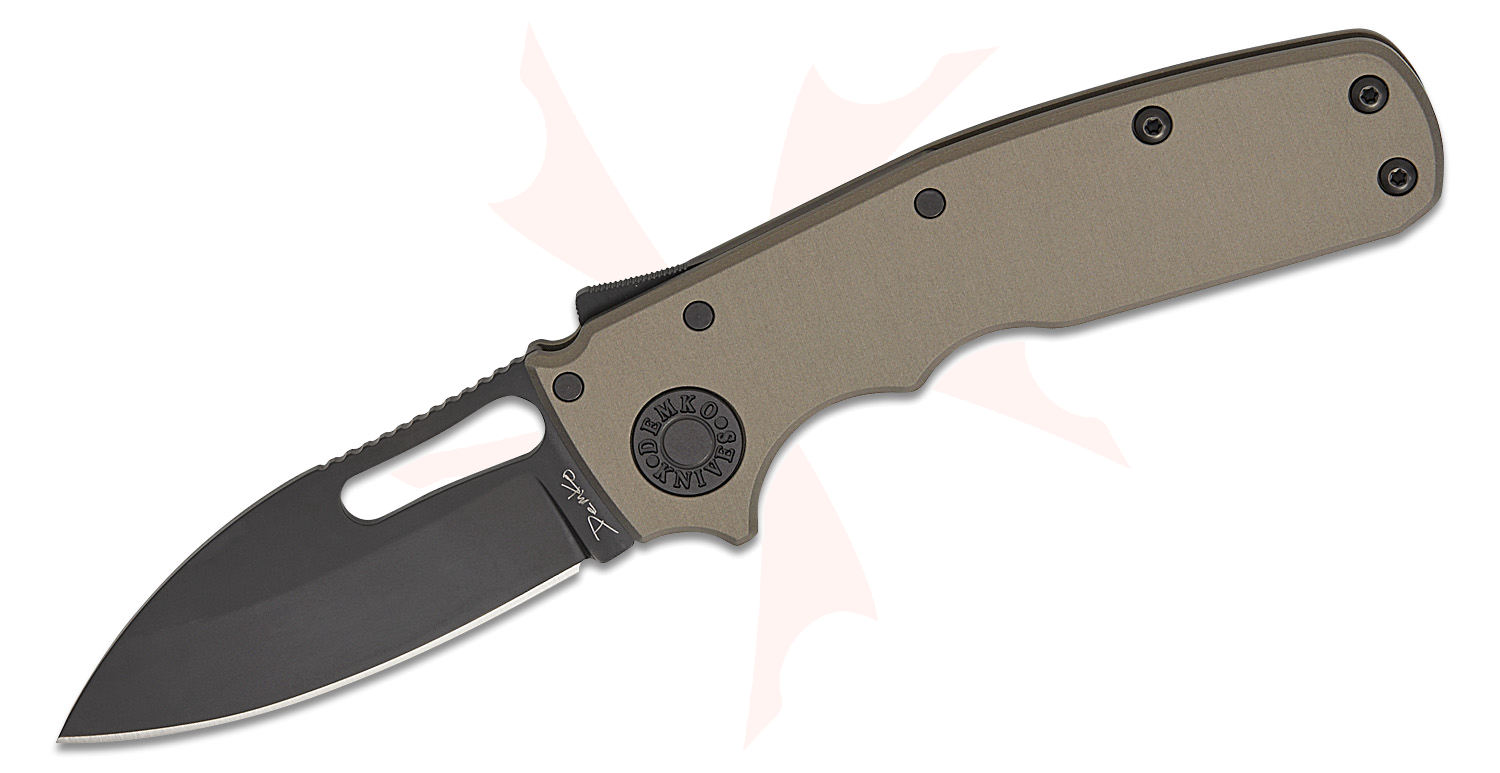 Andrew Demko Shark Cub Stealth Shark Lock Folding Knife 2.75" CPM-20CV ...