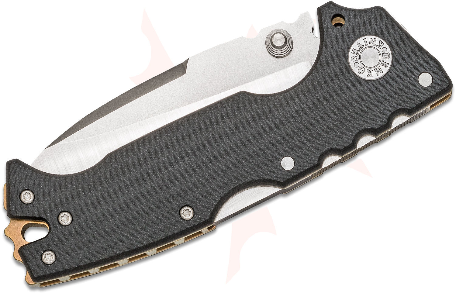 Andrew Demko Custom AD10 Folding Knife 3.5" CPM-20CV Satin Drop Point ...