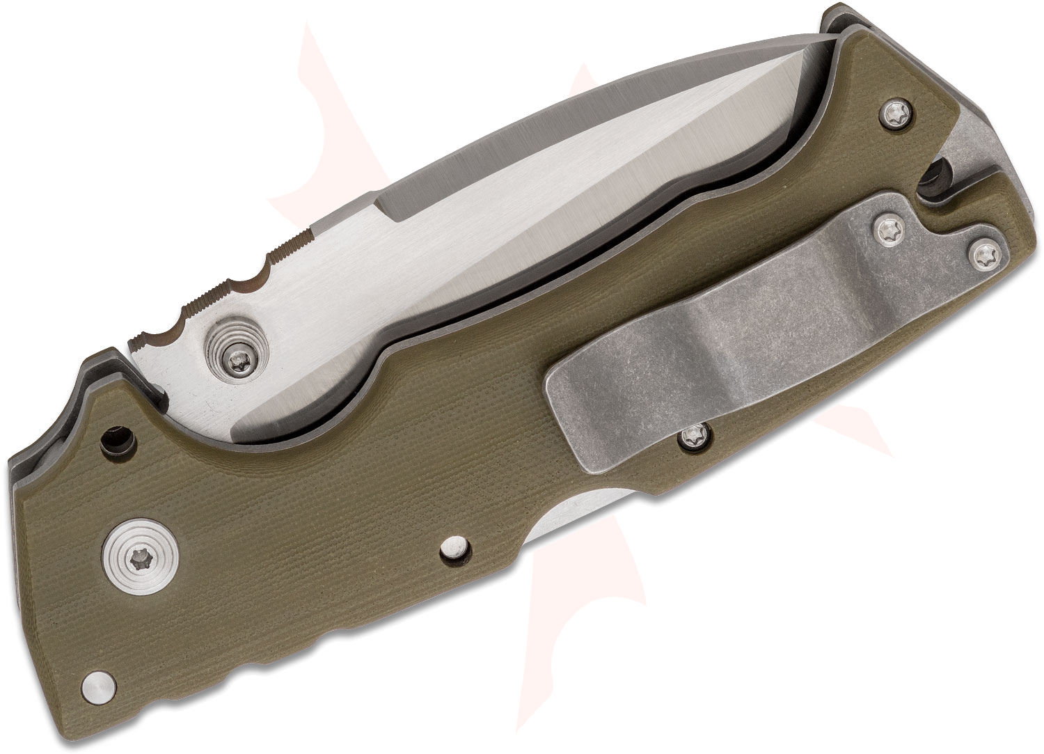 Andrew Demko Custom AD10 Classic Folding Knife 3.5" CPM-20CV Satin Drop ...