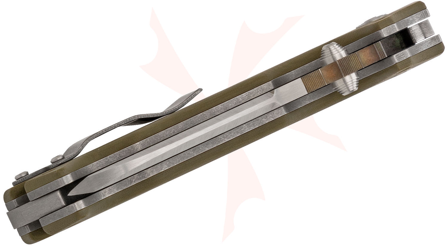 Andrew Demko Custom AD10 Classic Folding Knife 3.5" CPM-20CV Satin Drop ...