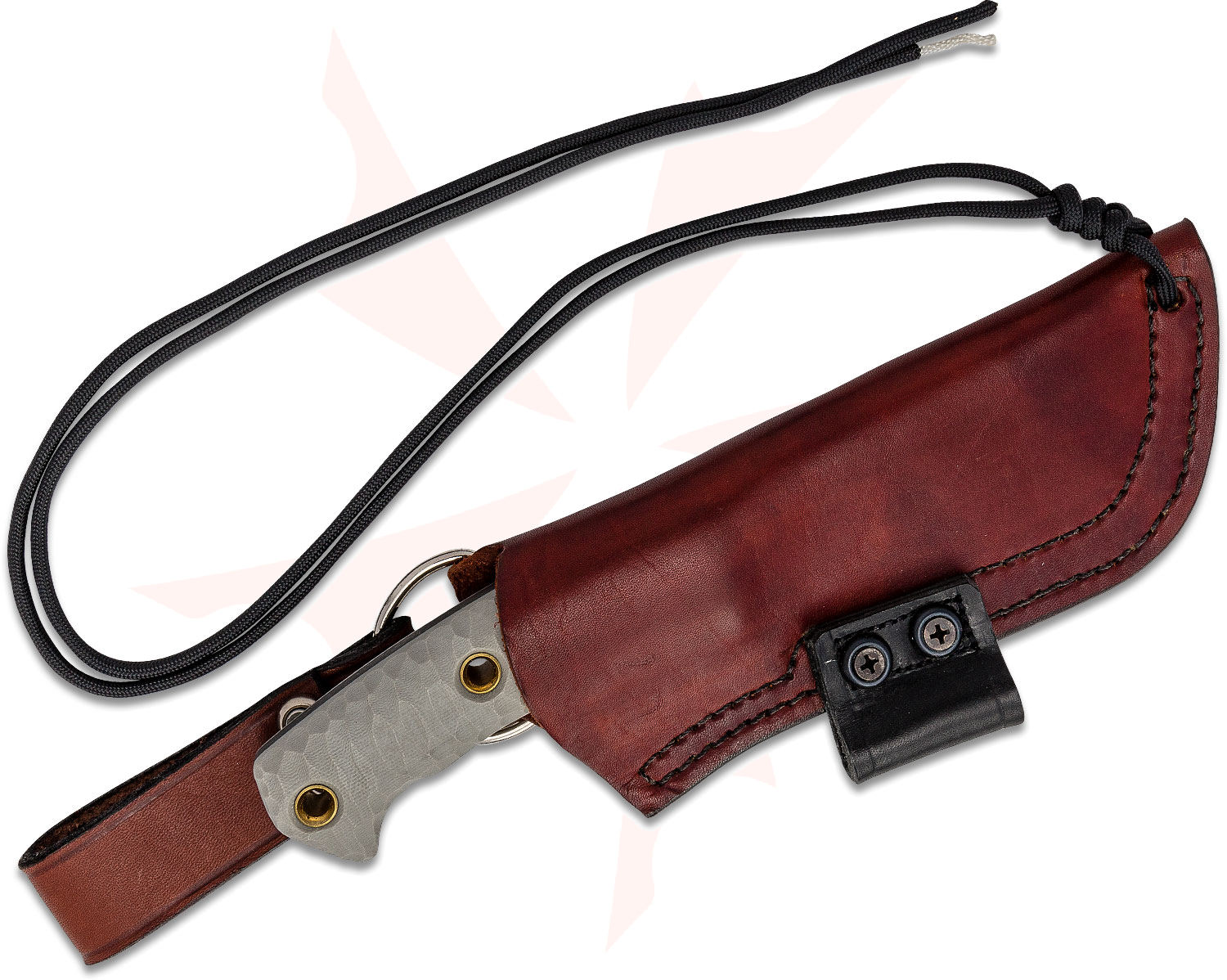 Andrew Demko Custom AD10 Fixed Blade Knife 4.125" CPM-3V Acid Washed ...