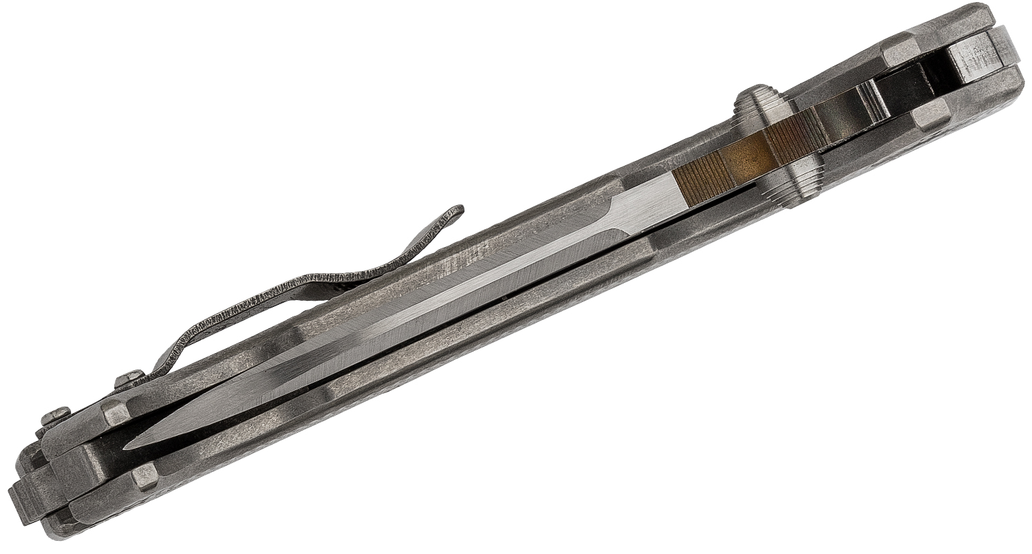 Andrew Demko Custom AD10 Folding Knife 3.5" CPM-20CV Satin Blade ...